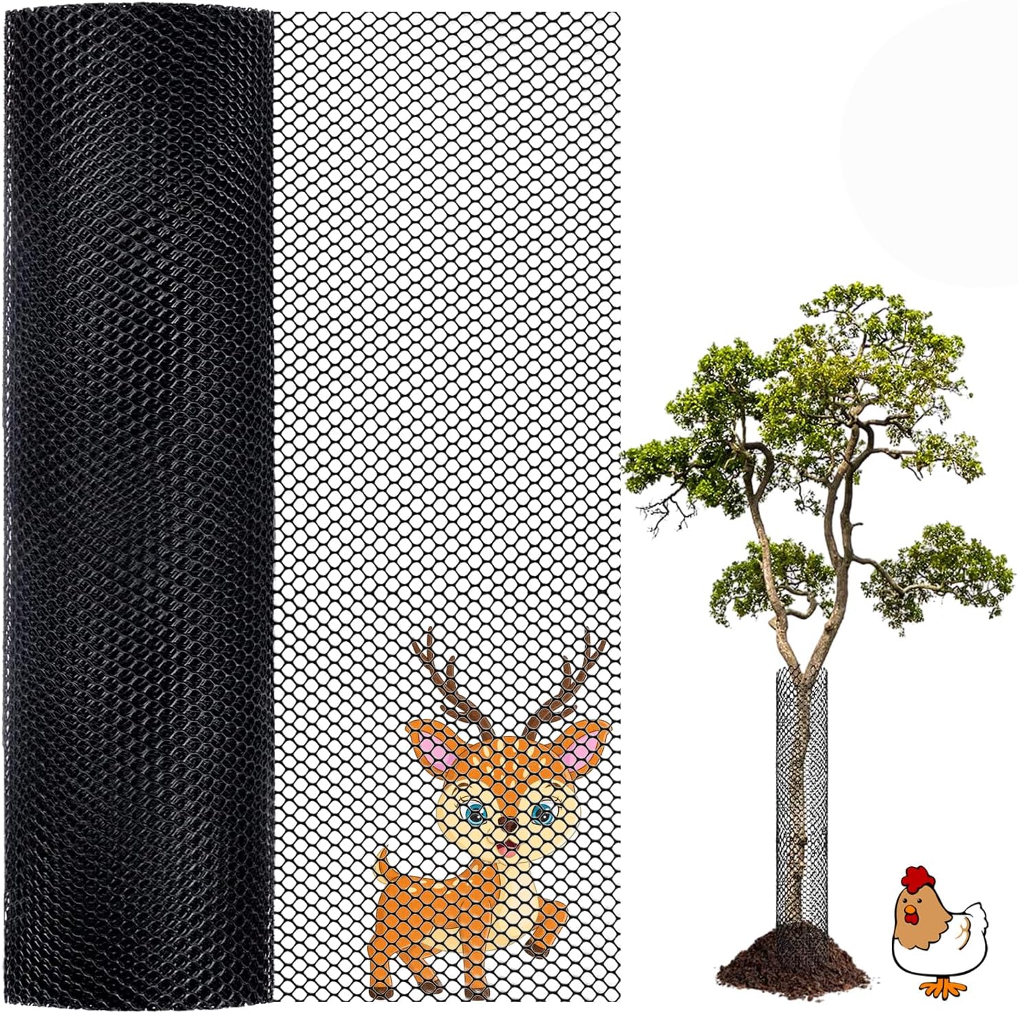 Amazon.com : Yowlieu Mesh Tree Trunk Protectors, 10 Pack 40 Inches Tree ...