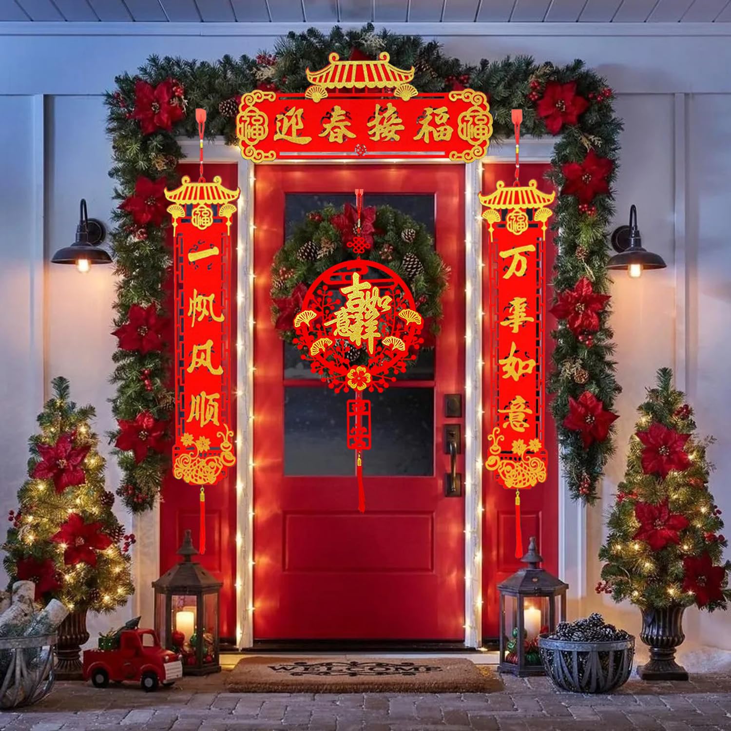 Home Decorated For Christmas In China Christmas Decoration Lights