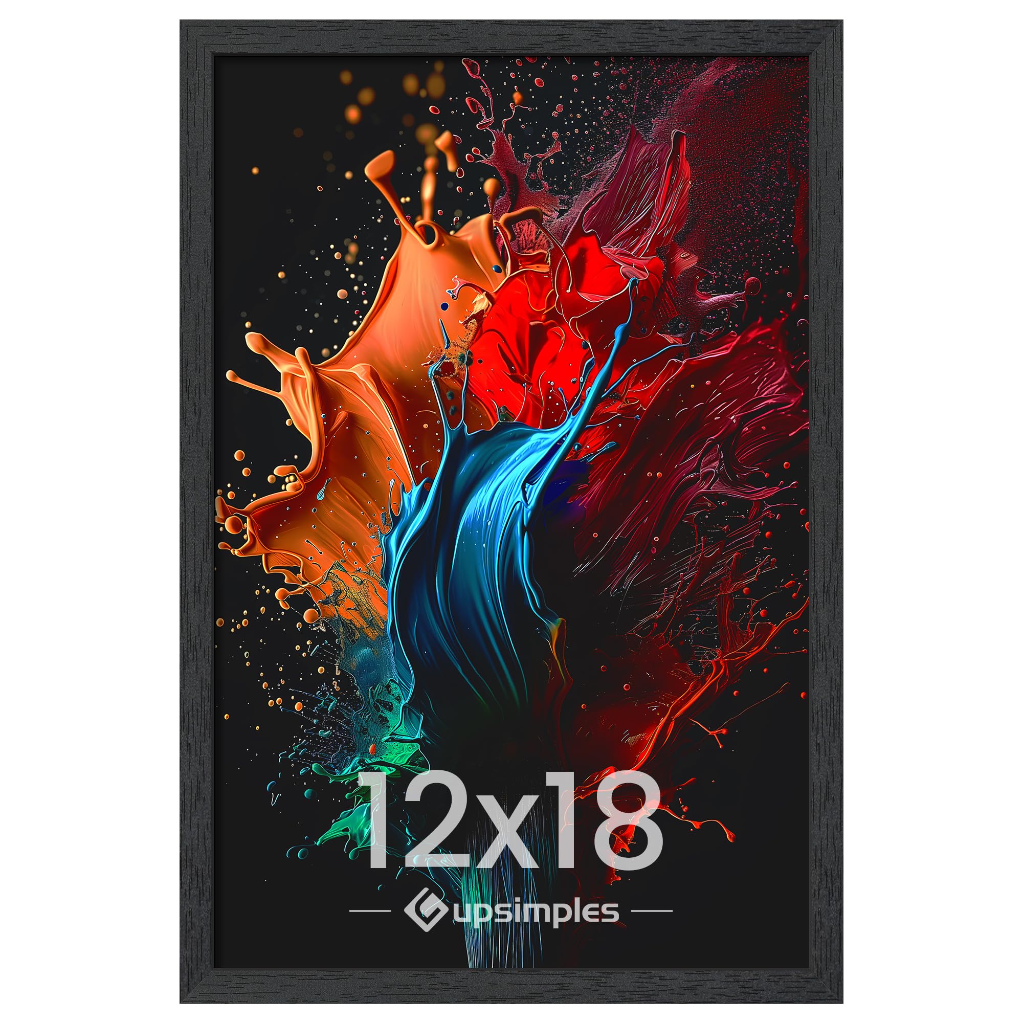 Snapklik.com : Upsimples 12x18 Poster Frame, Wall Gallery Photo Frames