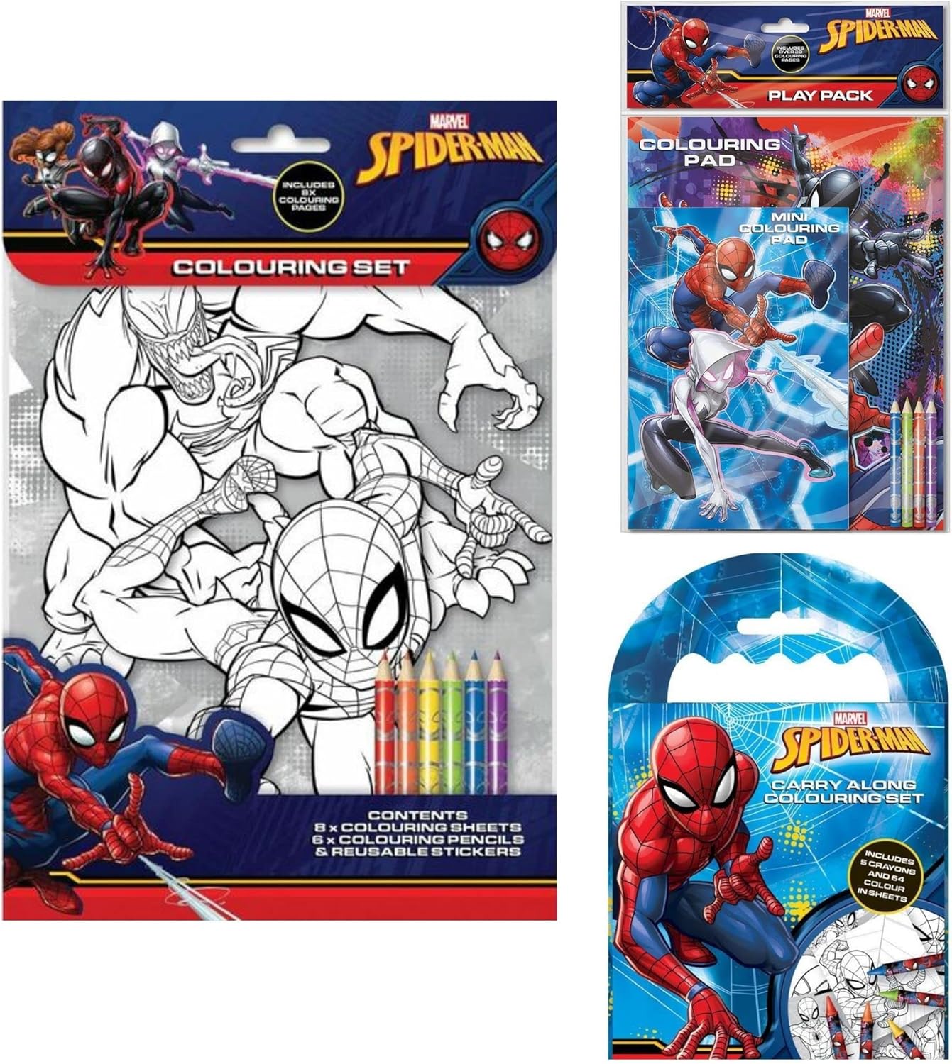 Spiderman Activity Set for Kids – Spiderman Ultimate Bundle with Book ...