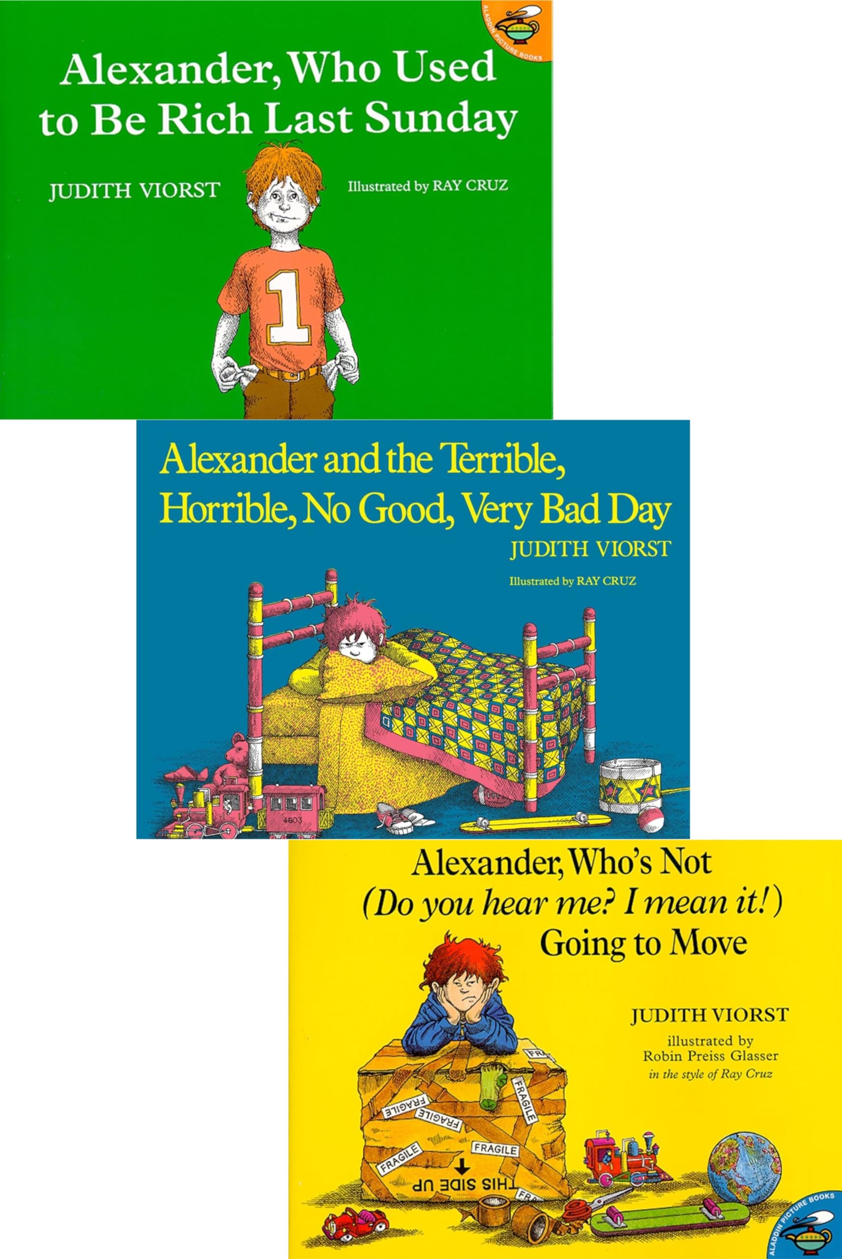 Amazon.com: Alexander 3-Book Set: Alexander and the Terrible, Horrible ...