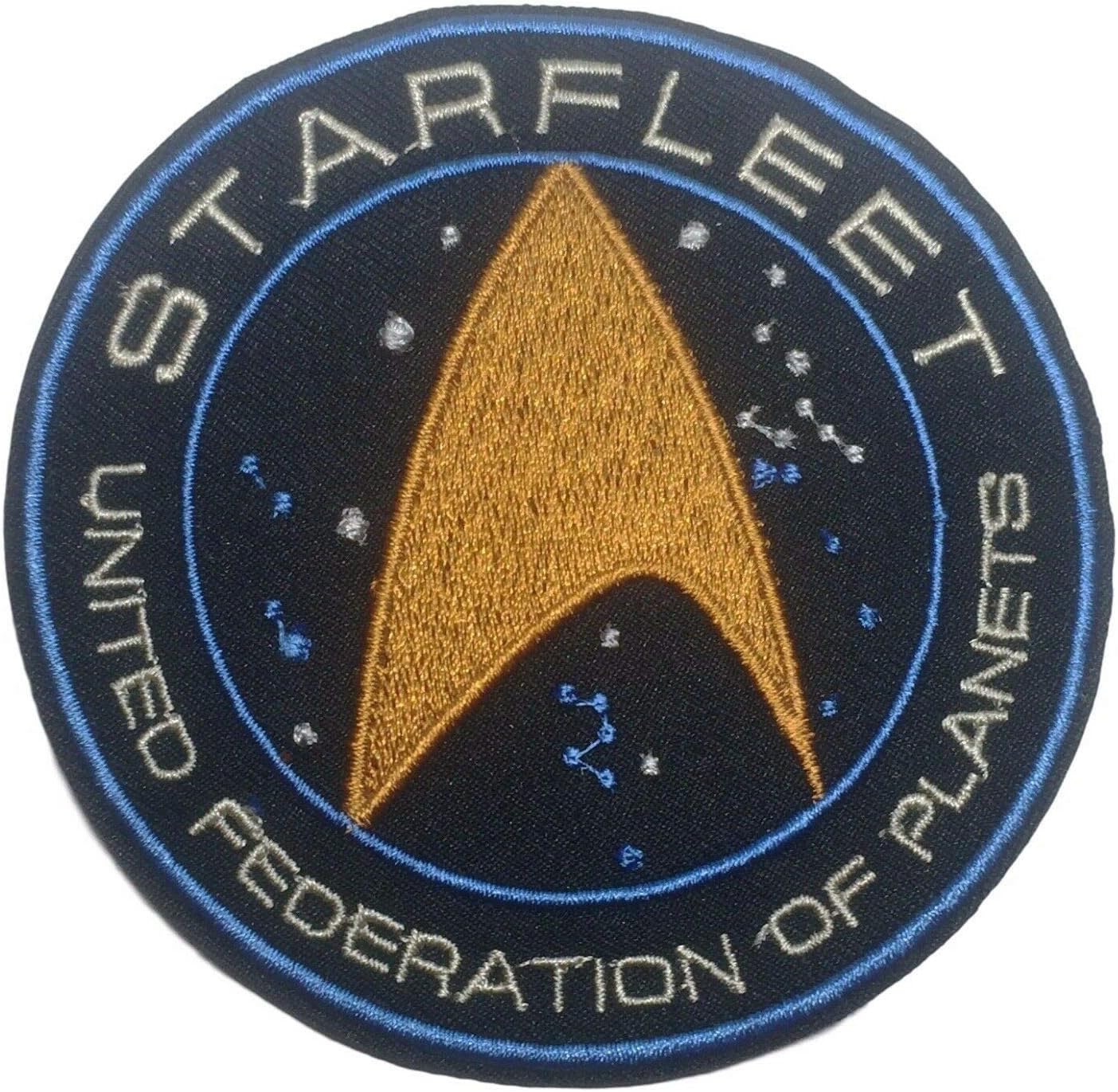 Amazon.com: Star SciFi Trek Star Fleet UFP 3 1/4" Diameter Costume ...
