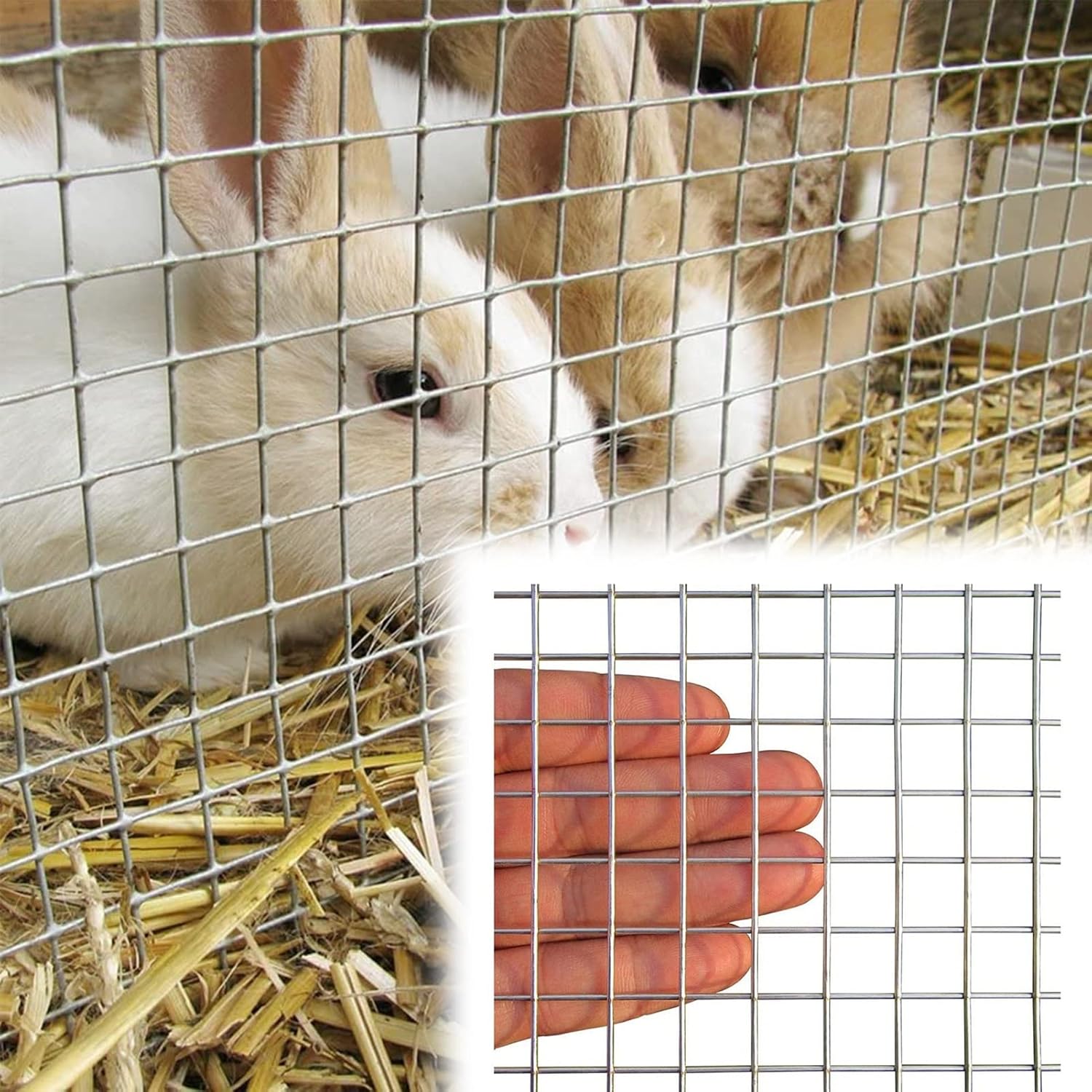 Amazon.com: 1/2 inch Hardware Cloth Metal Chicken Wire Mesh, Stainless ...