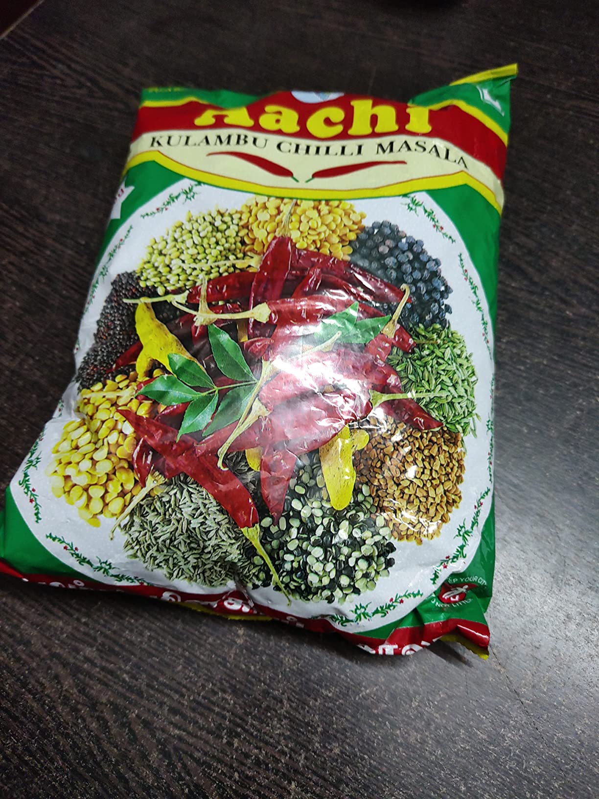 Aachi Kulambu Chilly Vegetable Masala Powder, 500 Gram : Amazon.in ...