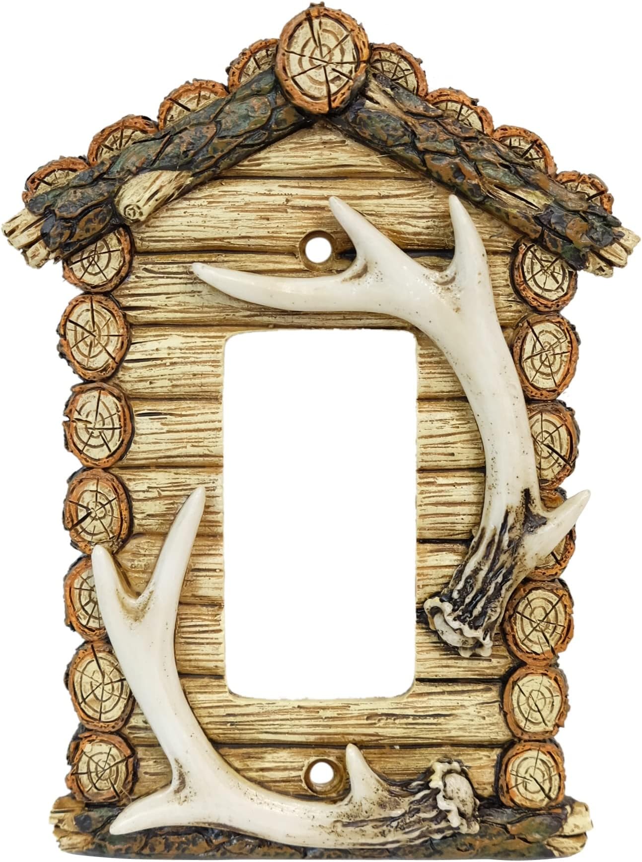 BestGiftEver Decorative Single Rocker 1 Gang Switch Plate for Rustic ...