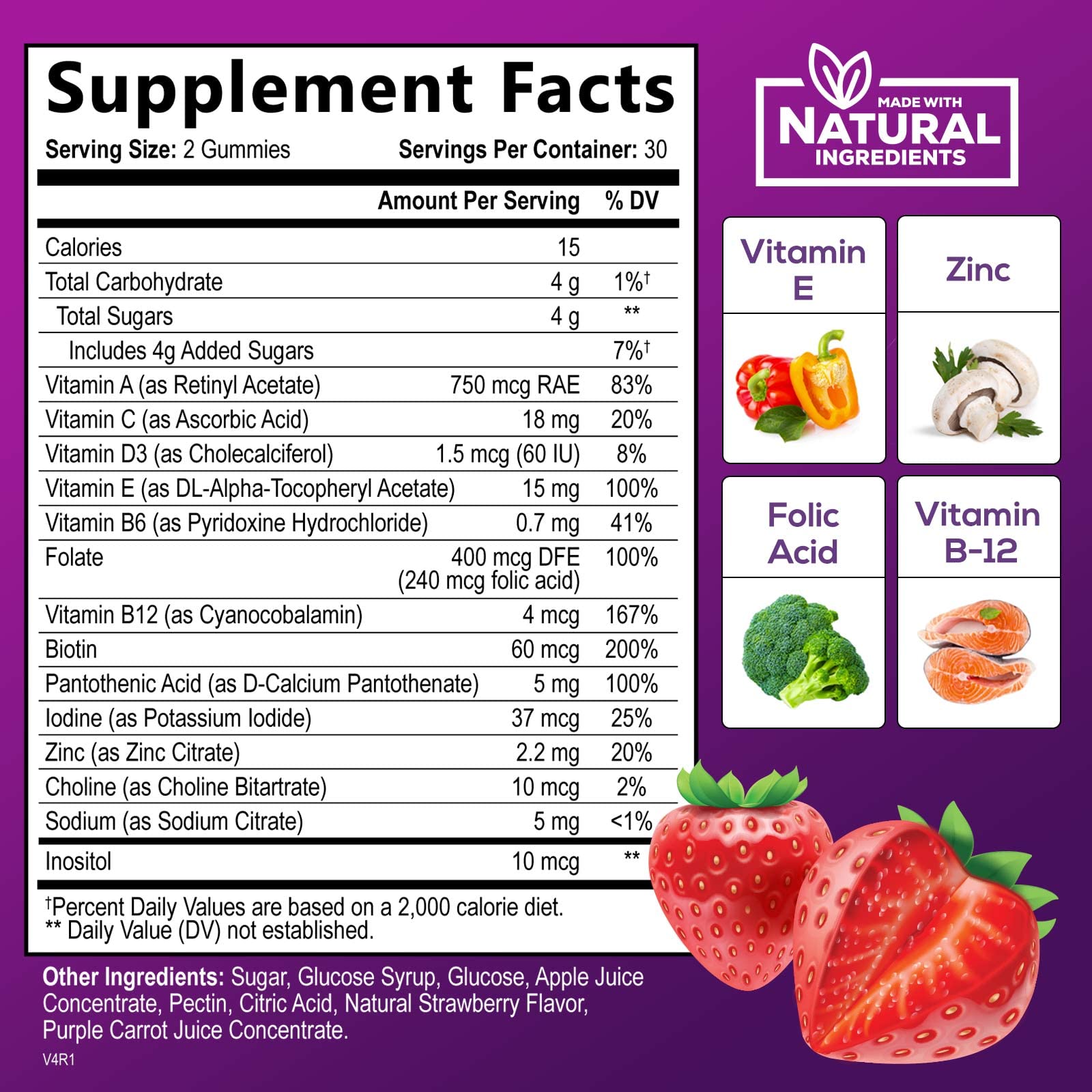 Gummy Vitamins Ingredients