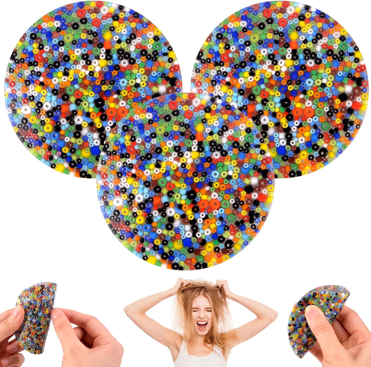 Picky pad, 3PCS Skin Picking Fidget Toys, Picky pad fidget Picking pad ...