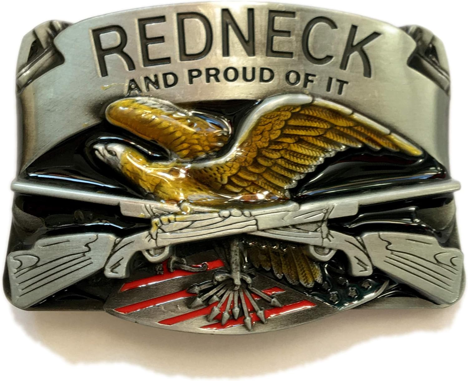 Redneck Belt Buckle Western Cowboy Cowgirl Motorcyclist Native American ...