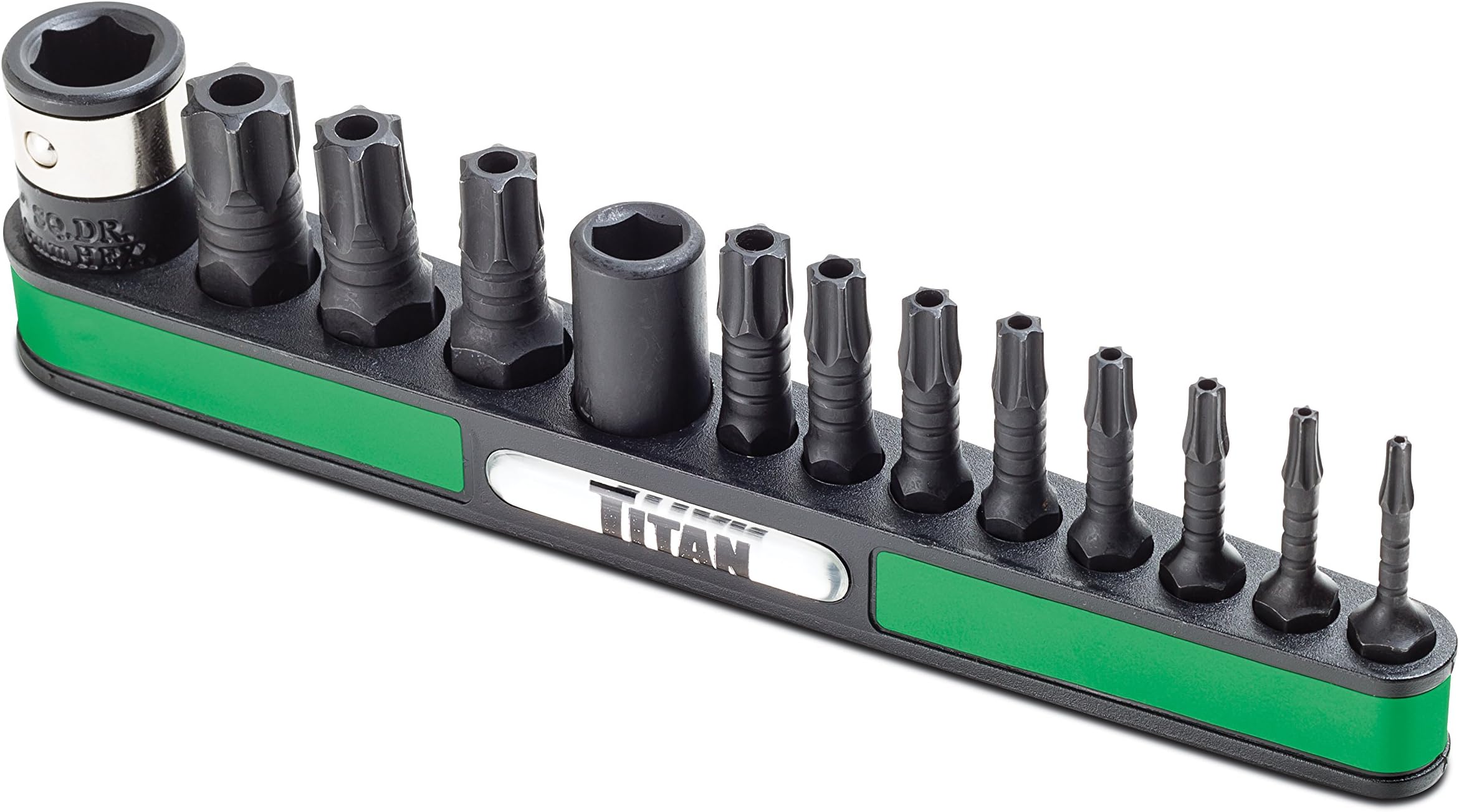 Titan 16039 13-Piece Tamper Resistant Impact Grade Star Bit Set ...