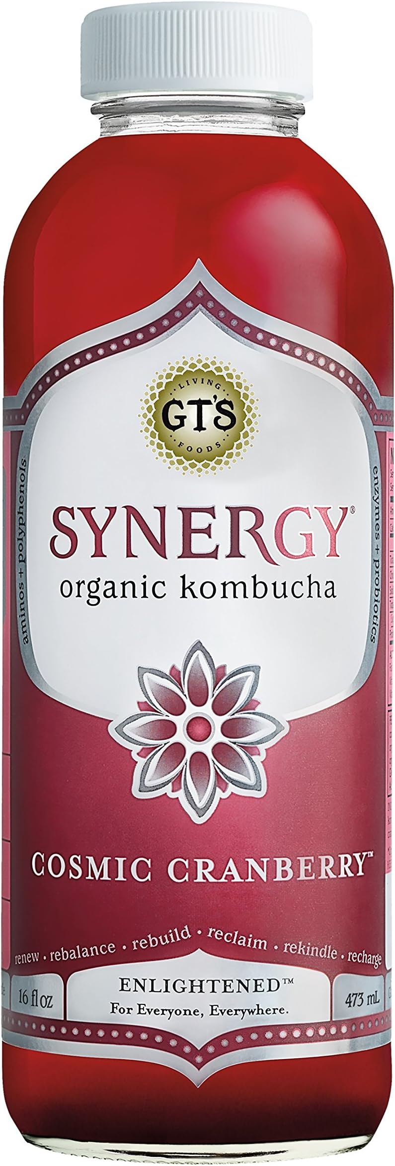 Amazon.com: GT'S ENLIGHTENED KOMBUCHA Synergy Organic Kombucha Tea ...