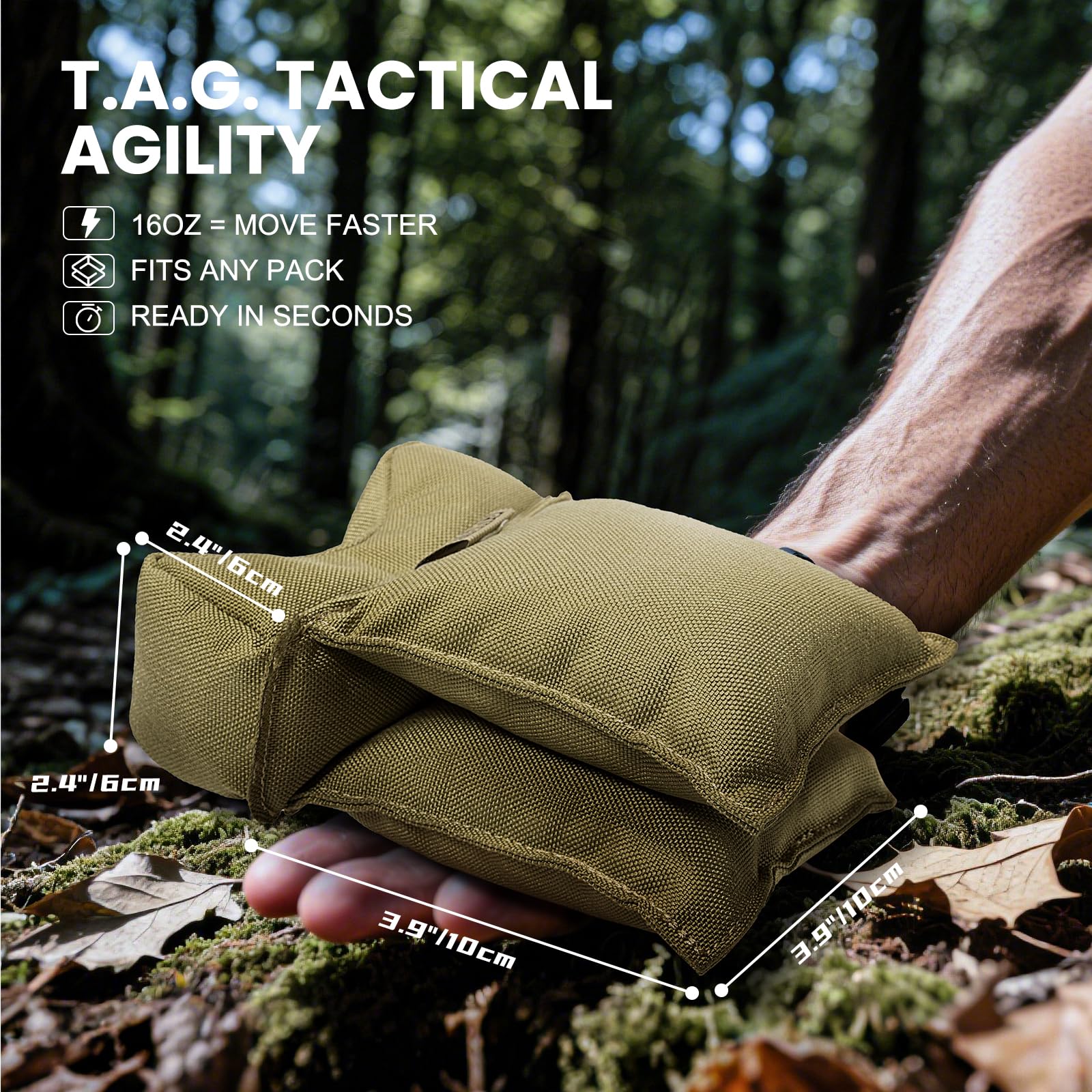 Snapklik.com : OneTigris Shooting Rest Bag, Pre-Filled Shooting Sand ...