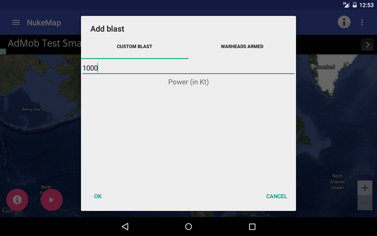 NukeMap - App on the Amazon Appstore