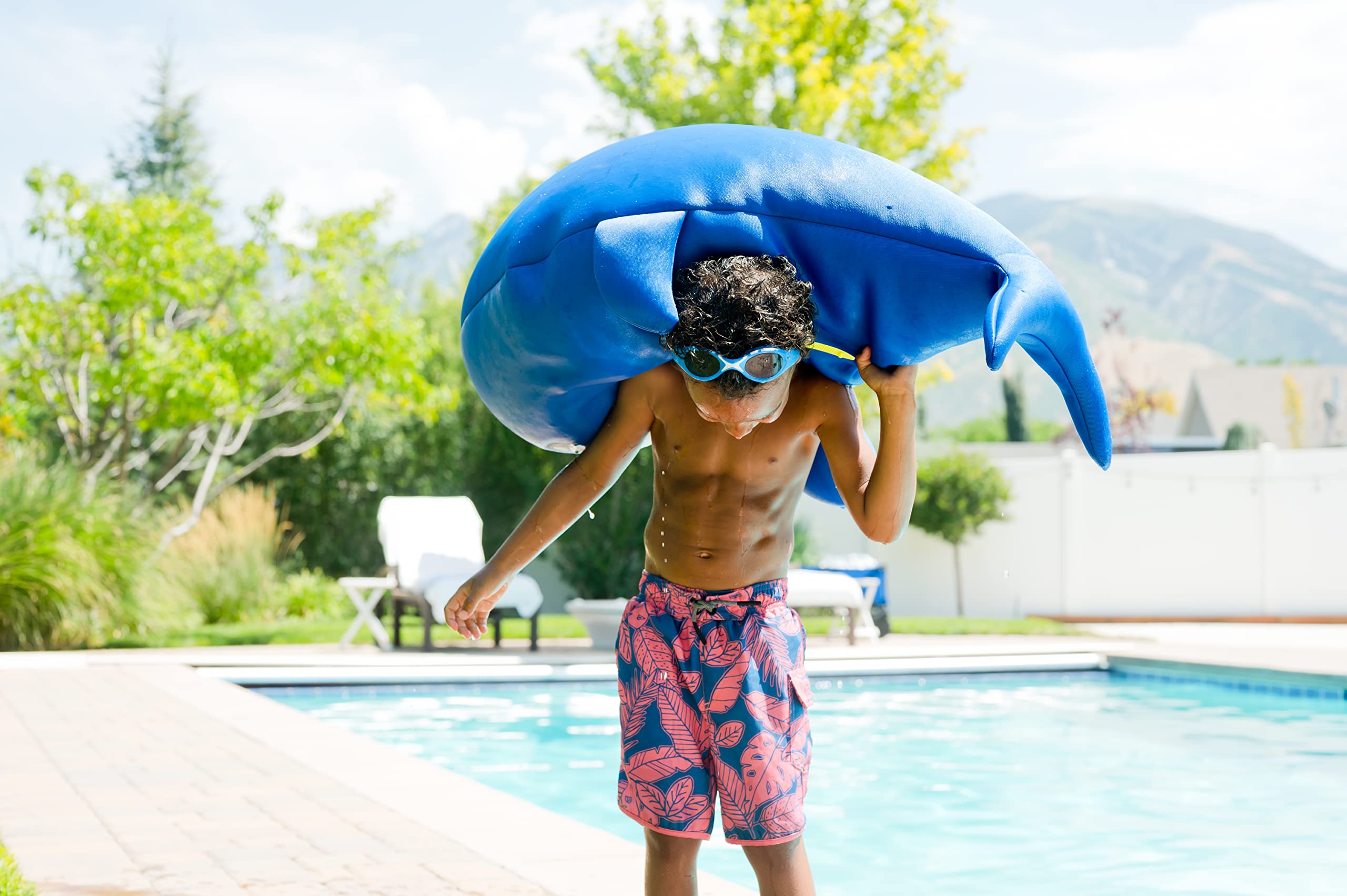 Snapklik.com : Posh Creations Whale Shark Pool Noodles And Floats