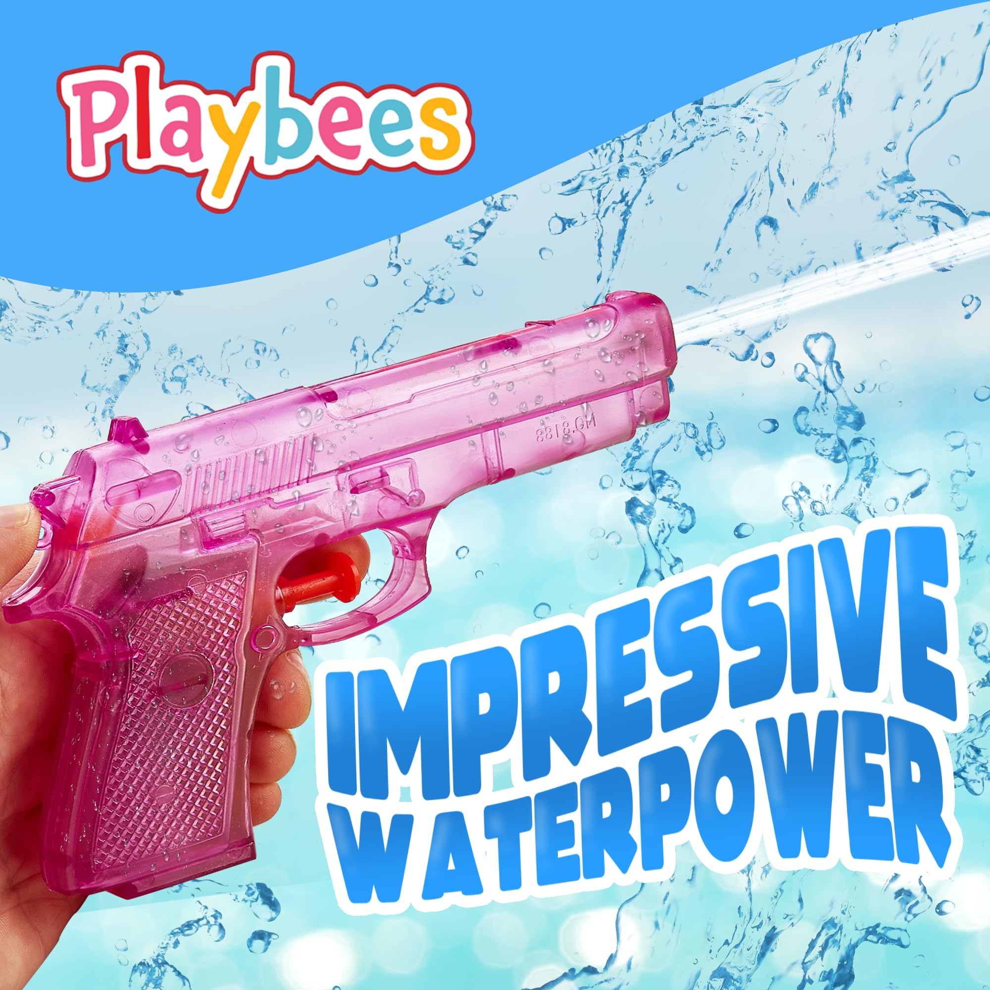 Snapklik.com : Water Blasters - 6 Inch - Assorted Colors - Soaker ...