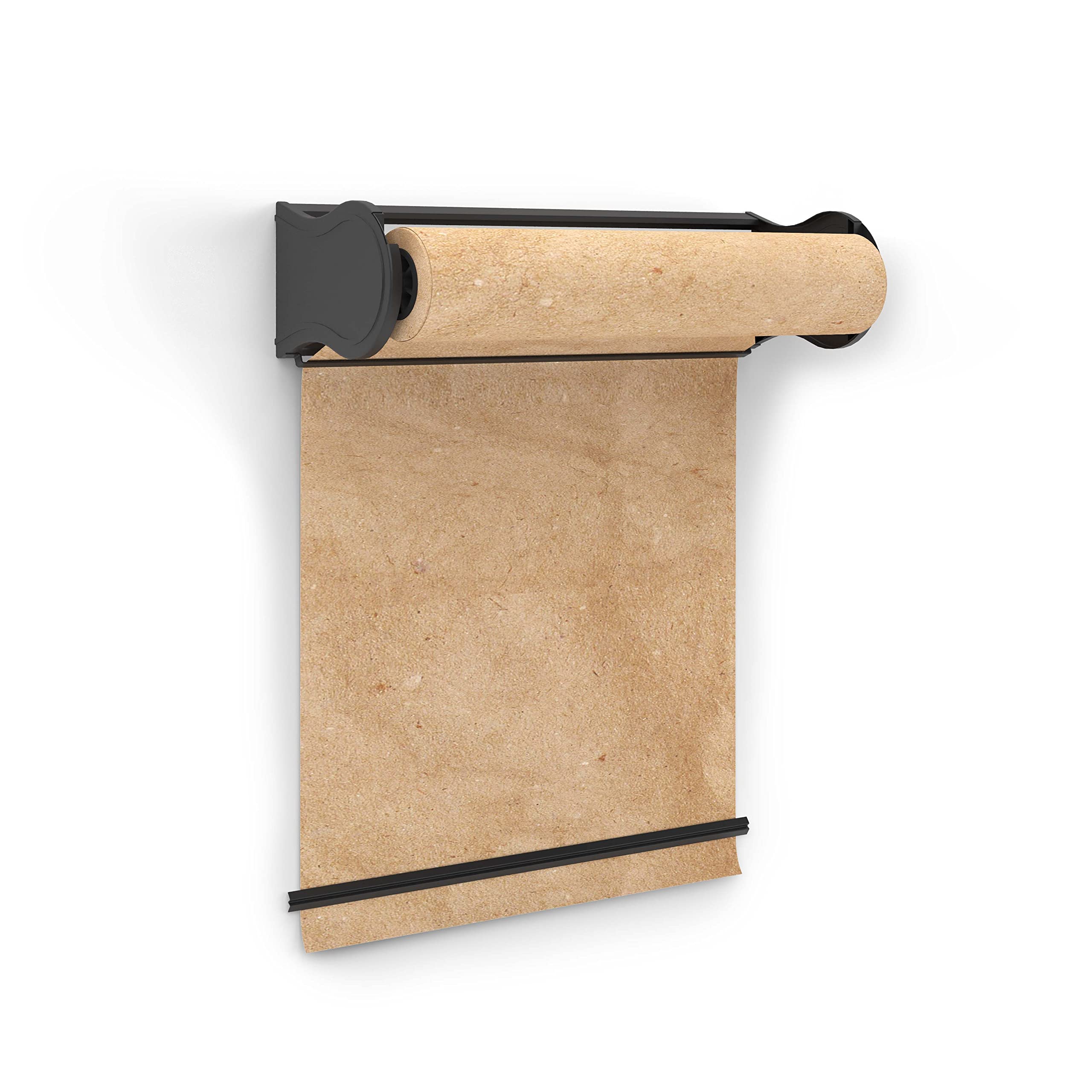 Amazon.com: MetCrafted Deluxe Metal Wall Mounted Paper Roll Holder ...