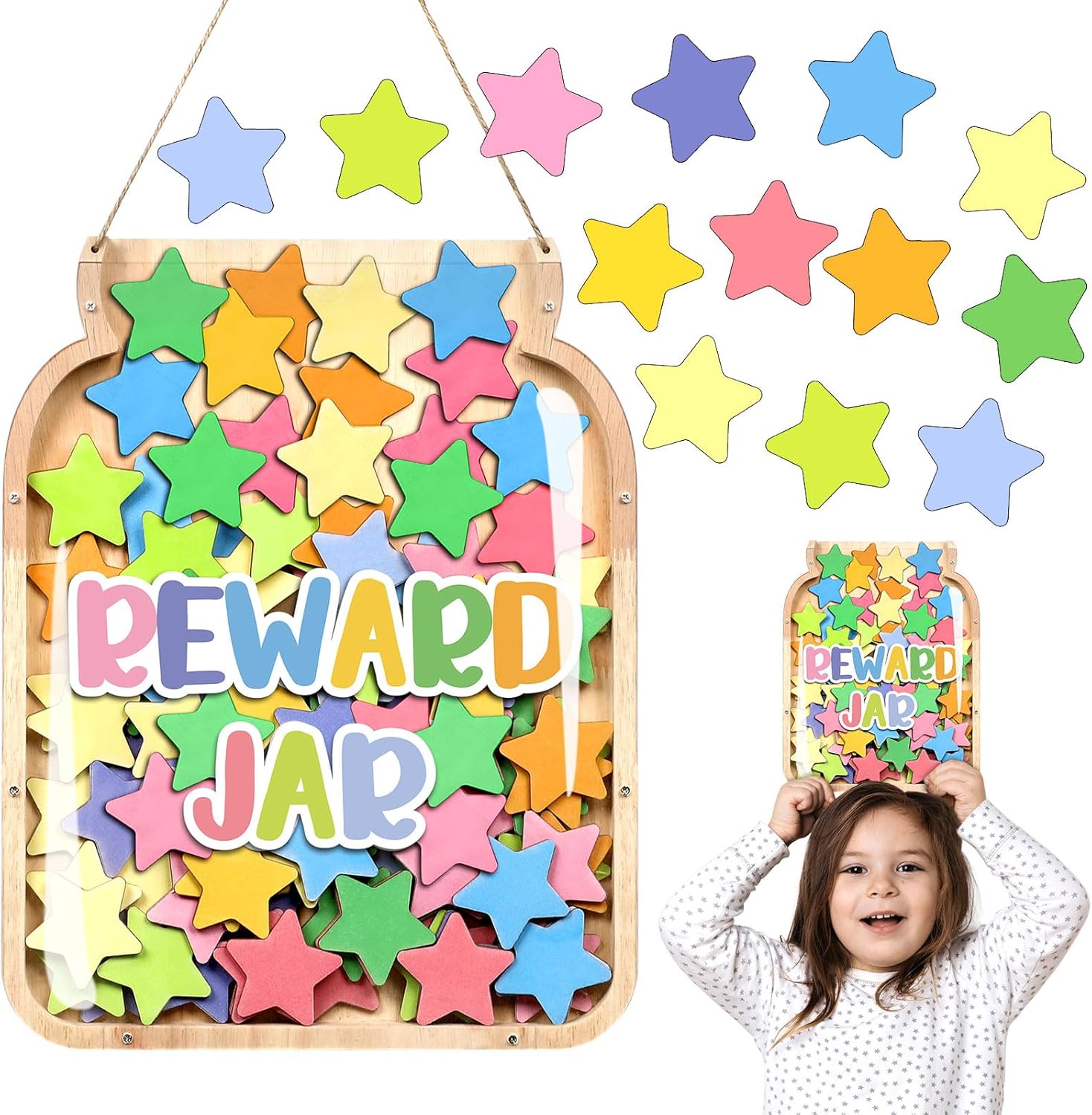 Amazon.com : Reward Jar Classroom Large Reward Jar for Classroom Board ...