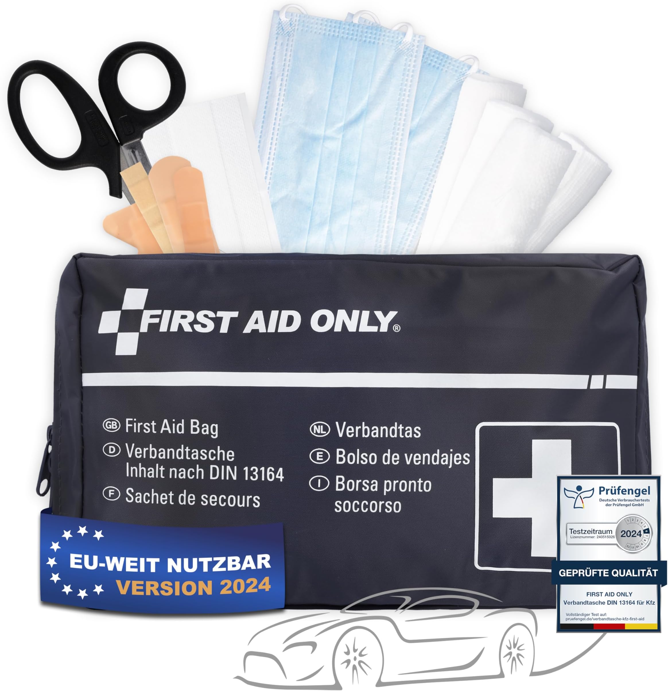 Amazon.com: Ever Ready First Aid Adult and Infant CPR Mask Combo Kit ...