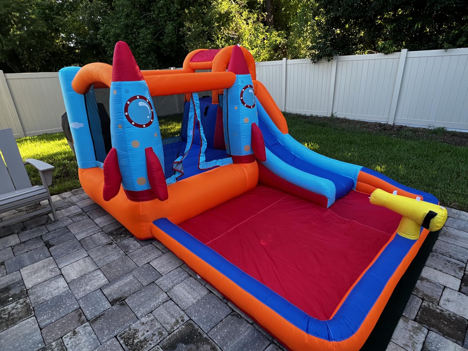 Amazon.com: SunSports Inflatable Water Slide - Bounce House for Kids ...