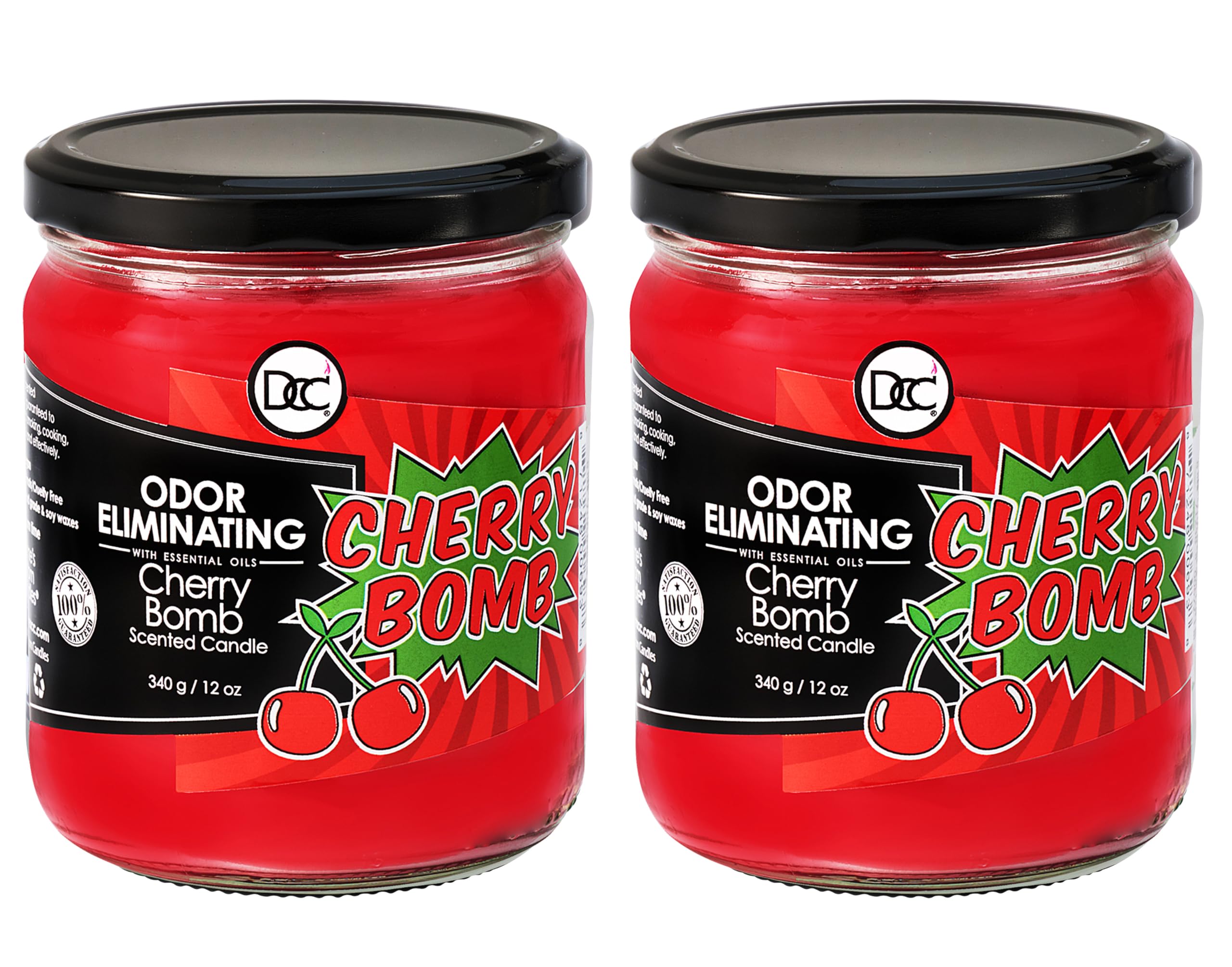 Amazon.com: Cherry Bomb Two Pack Odor Eliminating Highly Fragranced ...