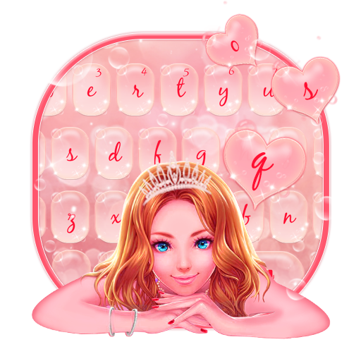 Pink princess Keyboard Theme - App on Amazon Appstore
