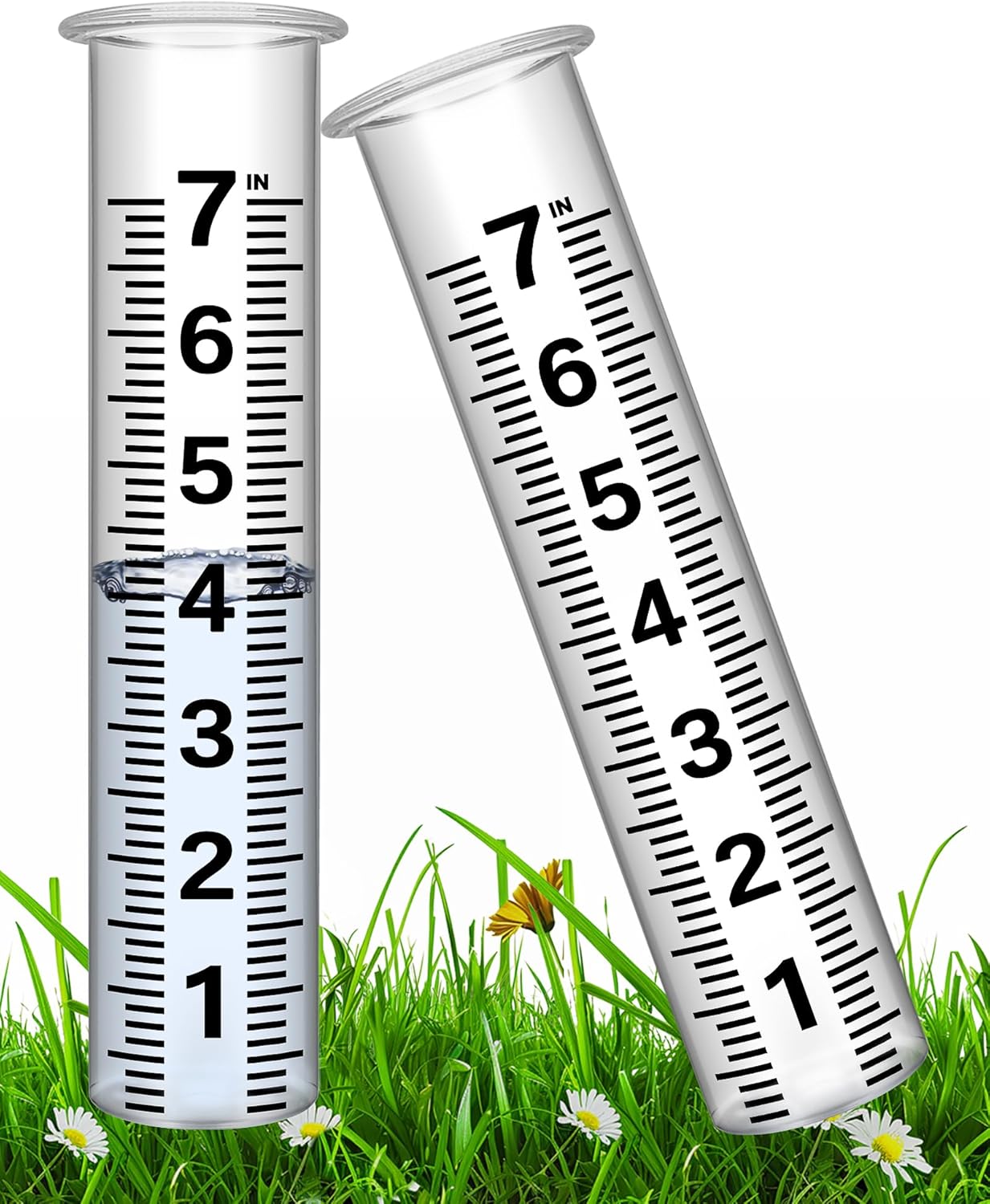 Amazon.com : Suggant Rain Gauge Replacement Tube Plastic, 7" Freeze ...