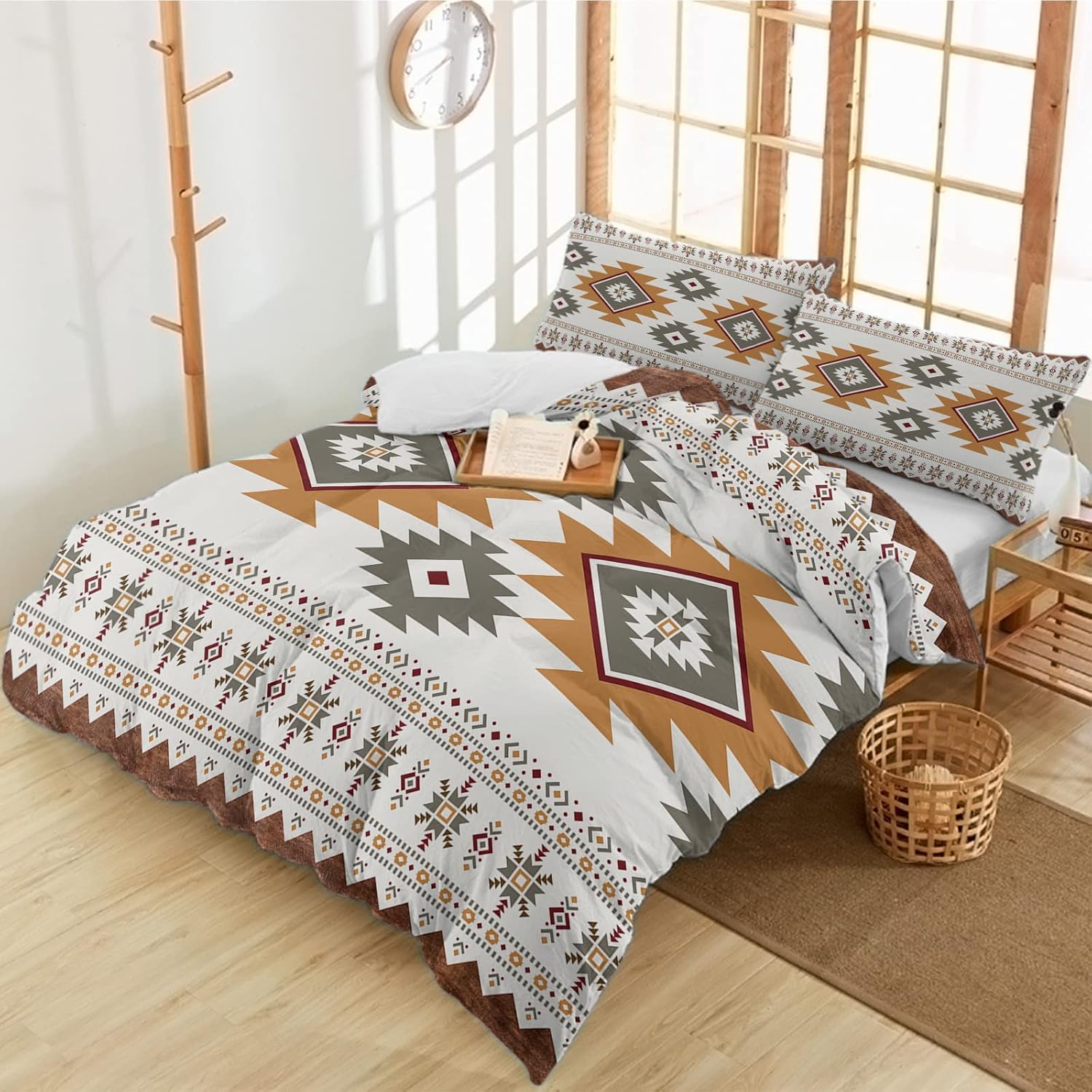 Amazon.com: OneHoney California King 3 Pieces Duvet Cover Bedding Sets ...