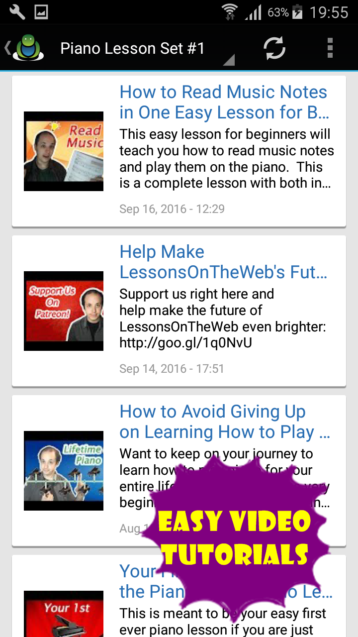 Piano Lessons - App on Amazon Appstore