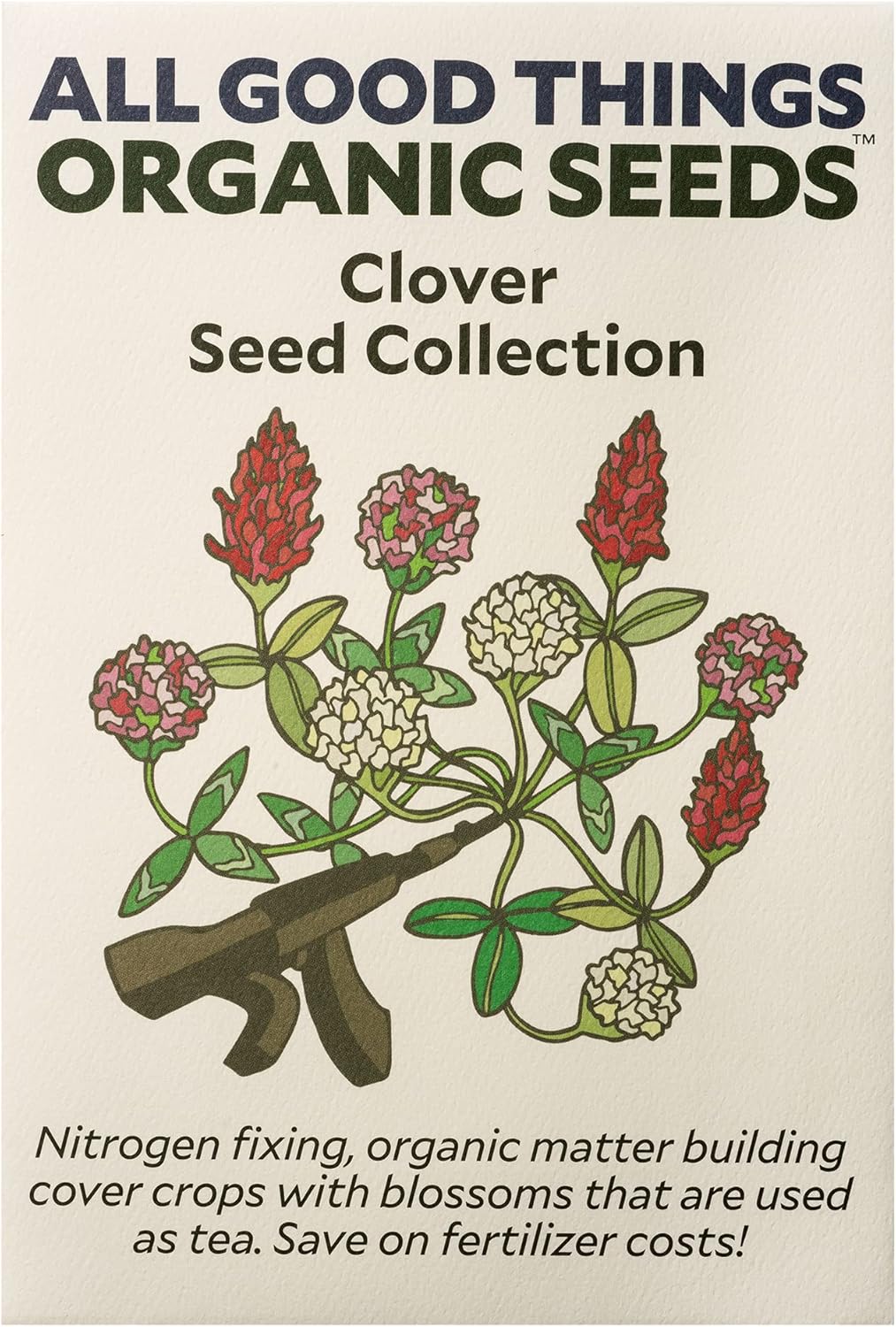 Amazon.com : All Good Things Seed Clover Seed Collection - 3 Packets ...