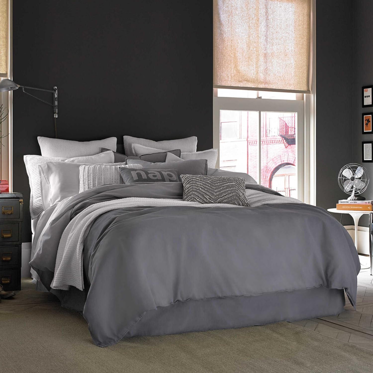 Amazon.com: Kenneth Cole Reaction Home Full Queen Size Duvet Cover from ...