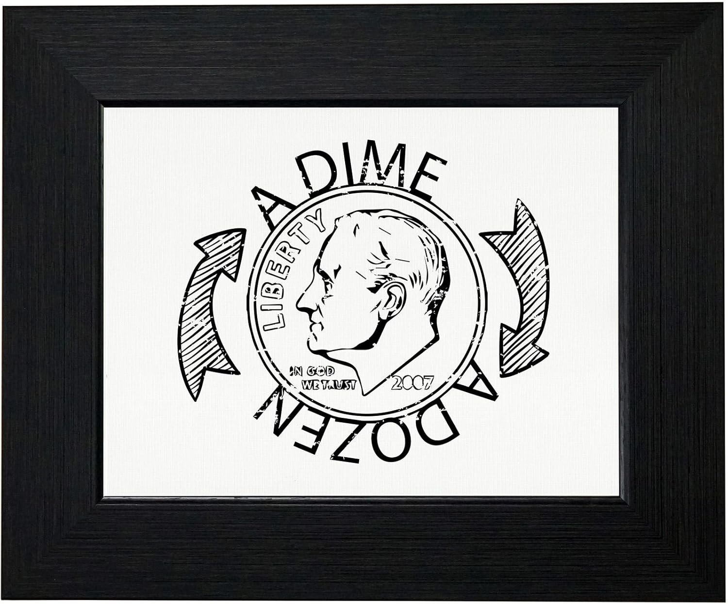 Amazon.com: Hollywood Thread A Dime A Dozen - Classic Saying with ...