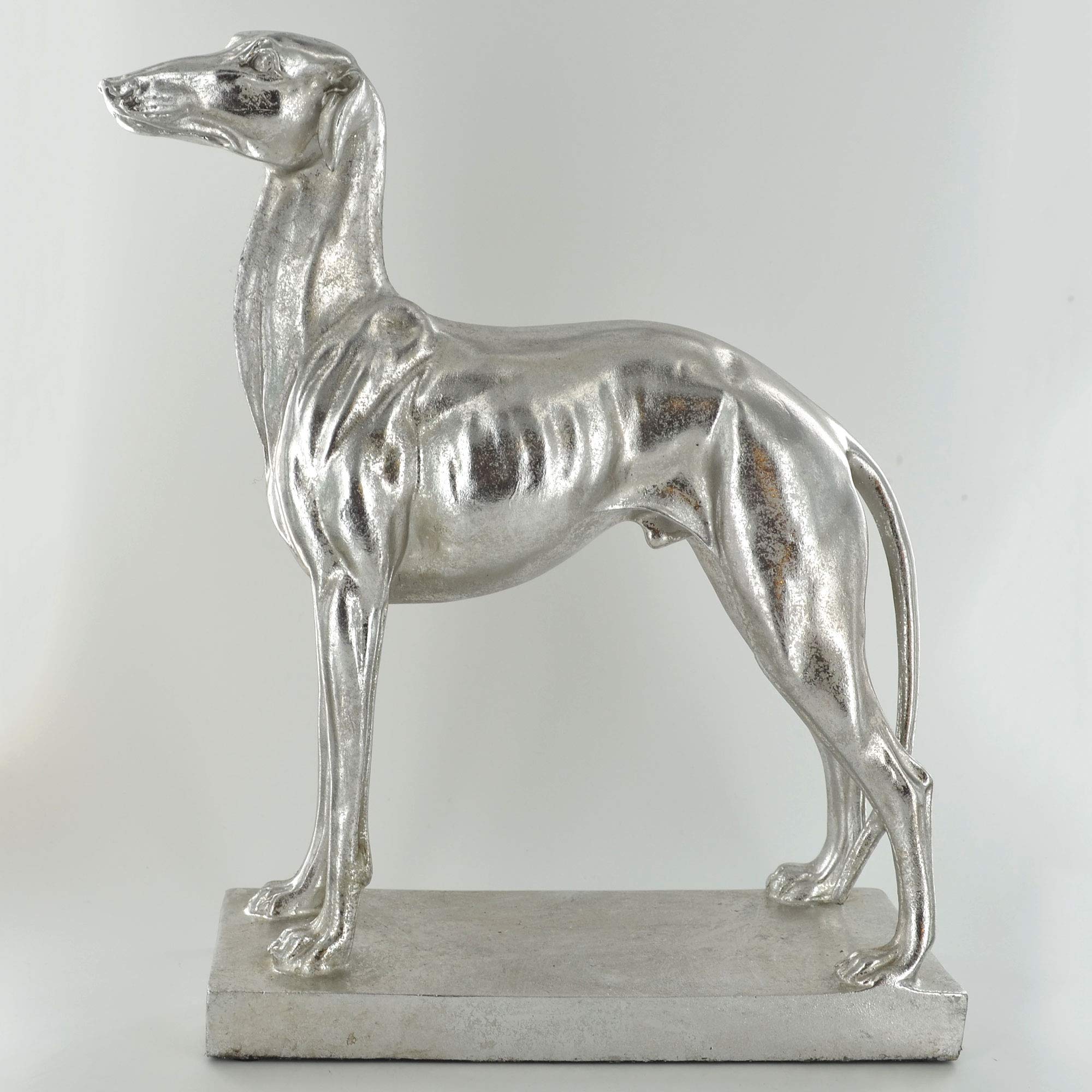 discount complete Silver greyhound dog - Tsarist silver 84 cane - art ...