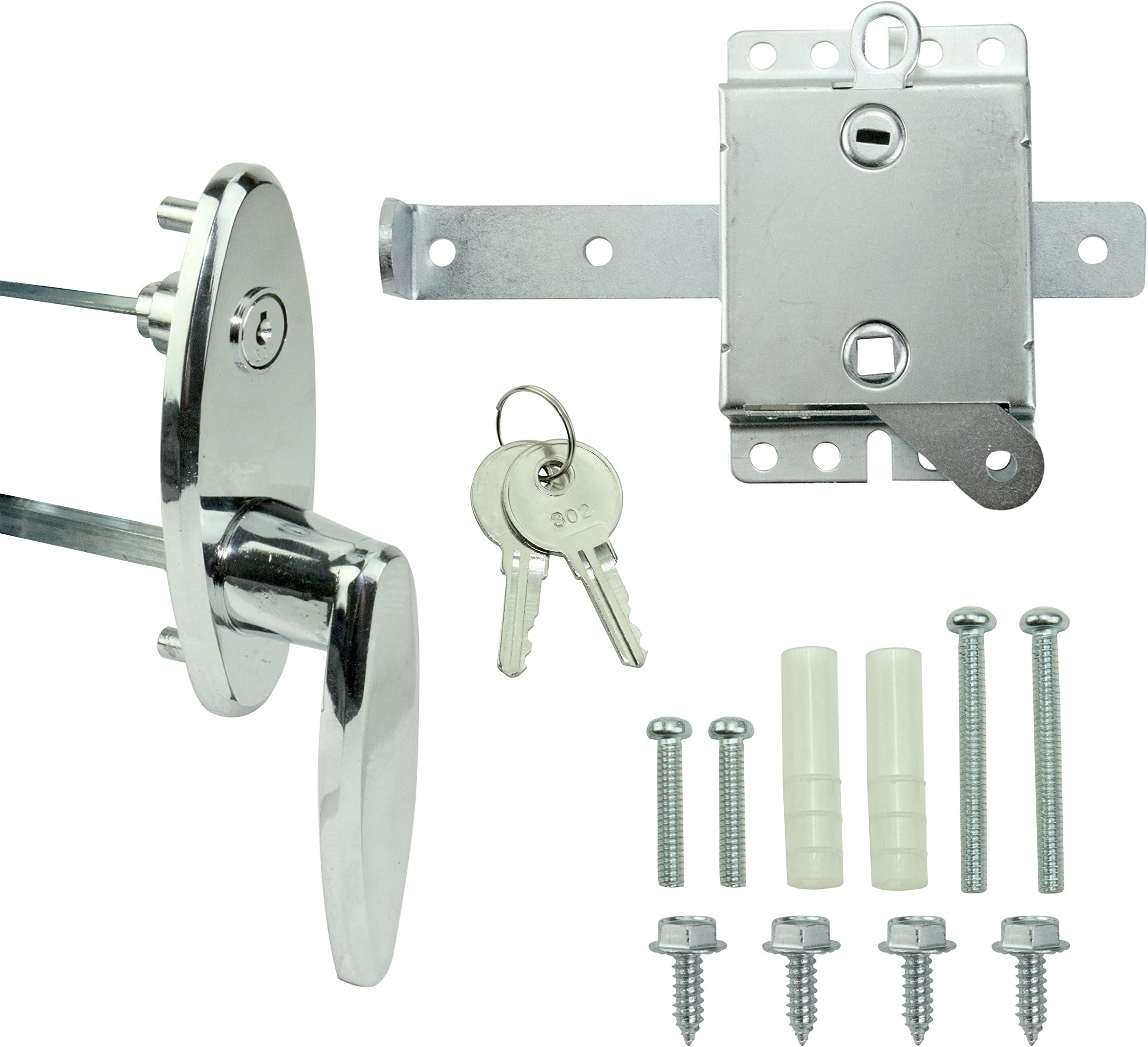 Liftmaster 841LM Automatic Garage Door Lock - Amazon.com