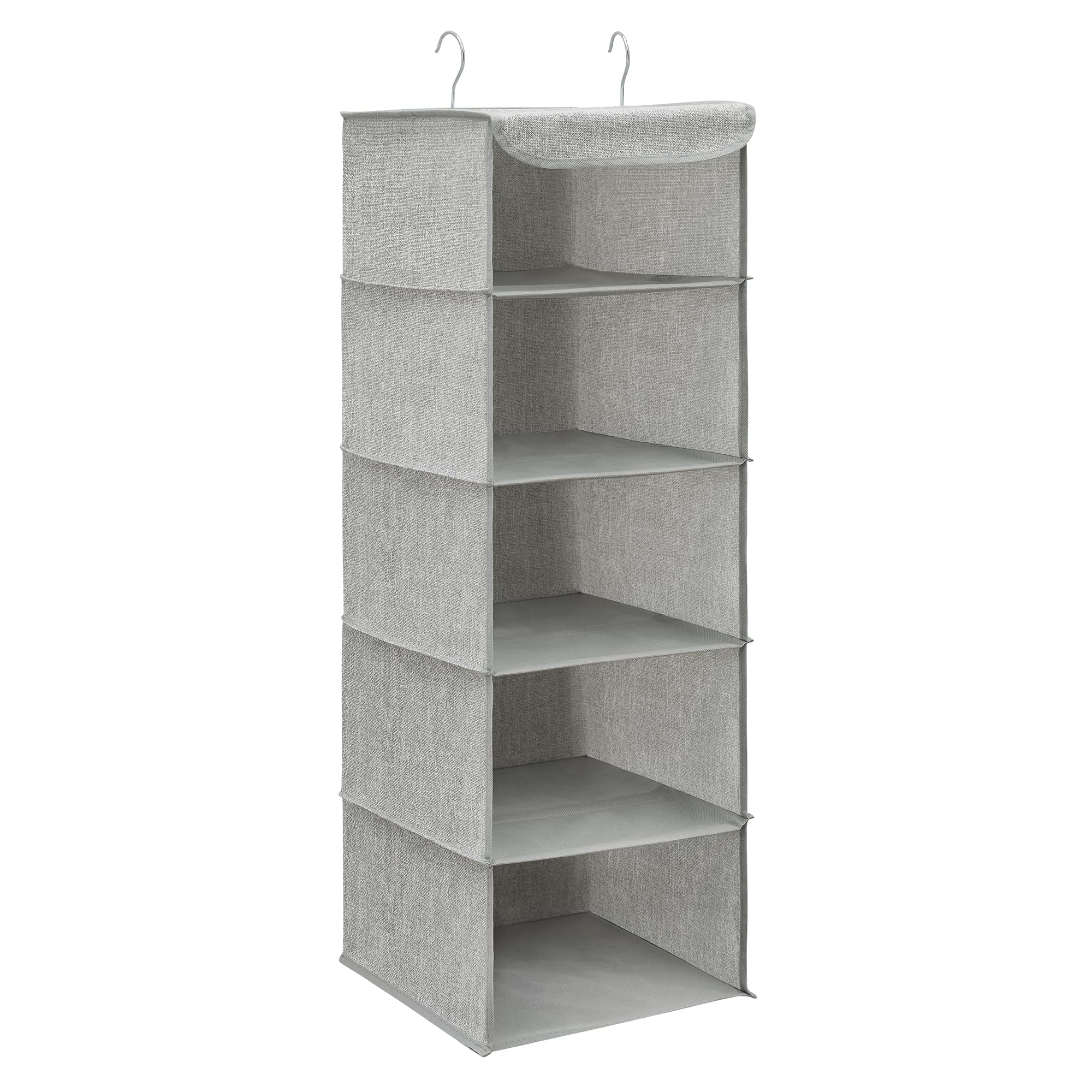 SONGMICS Hanging Closet Organizer, Hanging Storage Shelves, Hanging ...