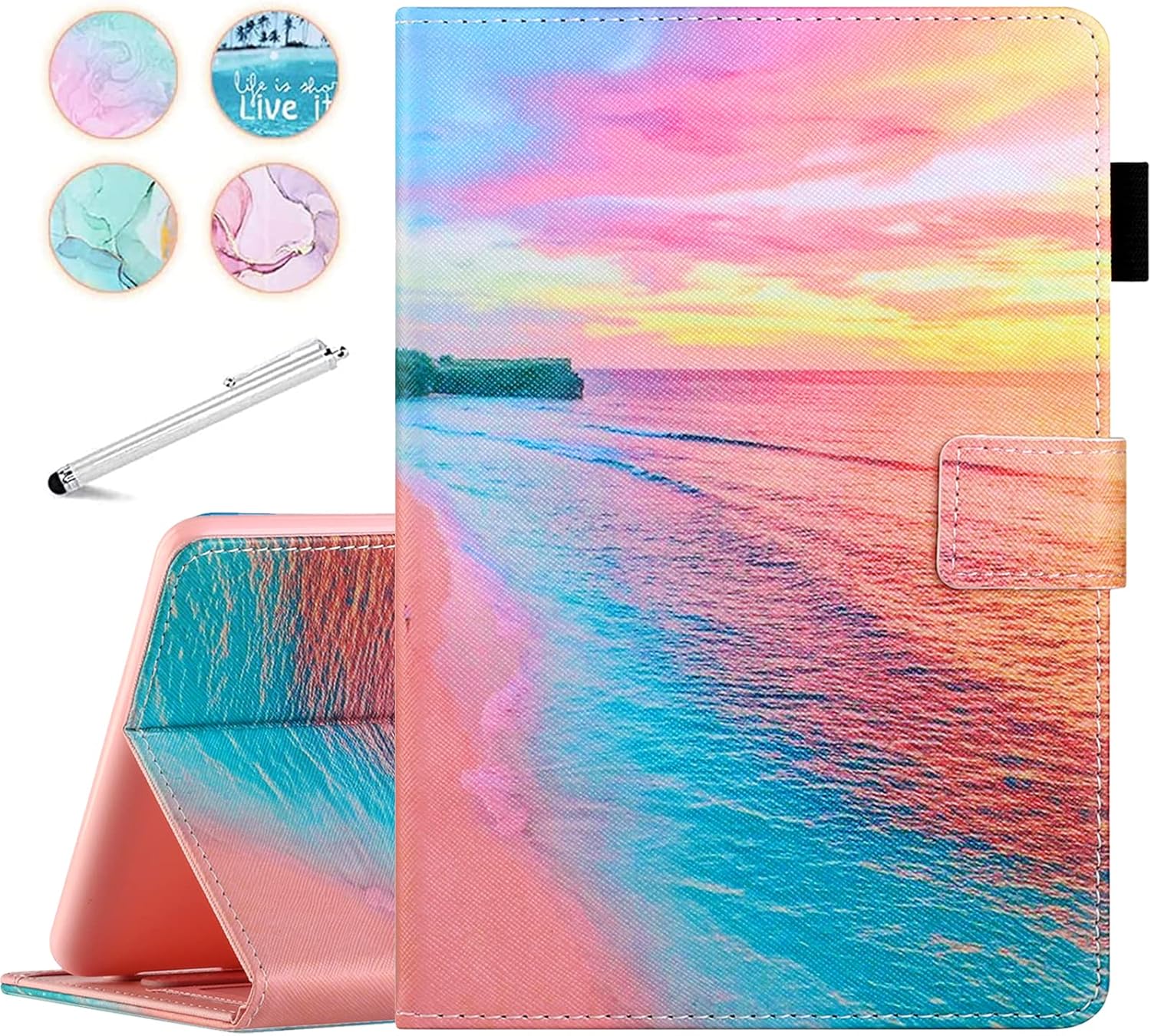 Fancity Case Fits Amazon Kindle Fire HD 8 & HD 8 Plus Tablet (12th ...