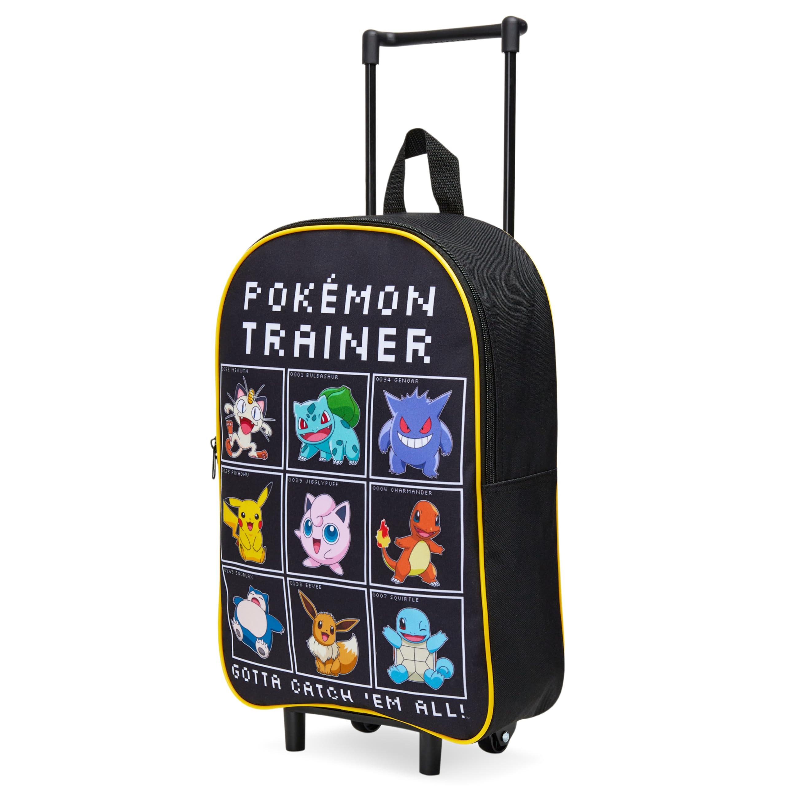 Amazon.com | Pokemon Kids Foldable Trolley Suitcase 15”, 10.5 Litres 2 ...