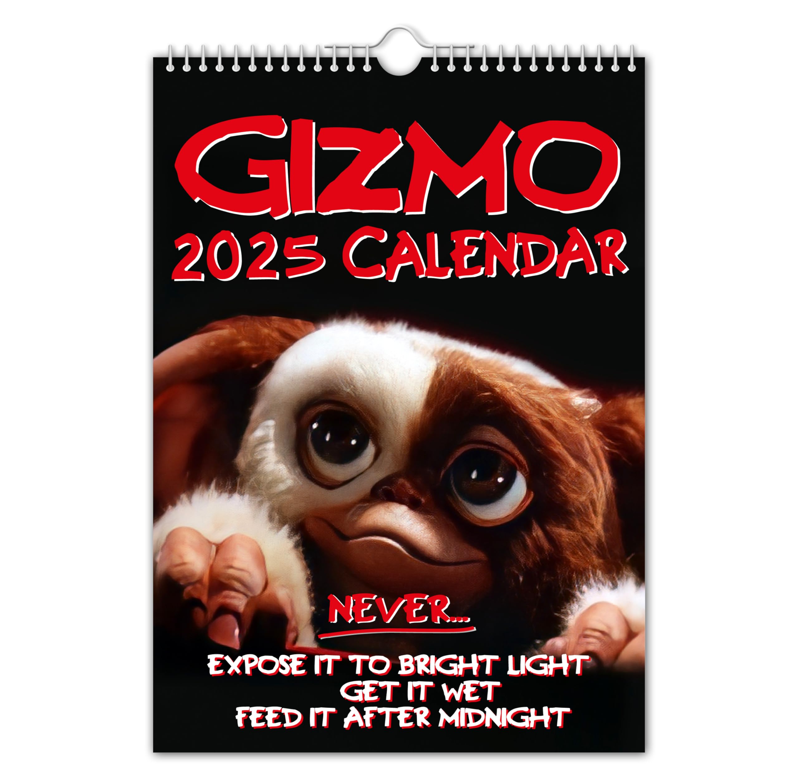 The Calendar King // Gizmo – Gremlins – 2025 Wall Calendar (Full Colour ...