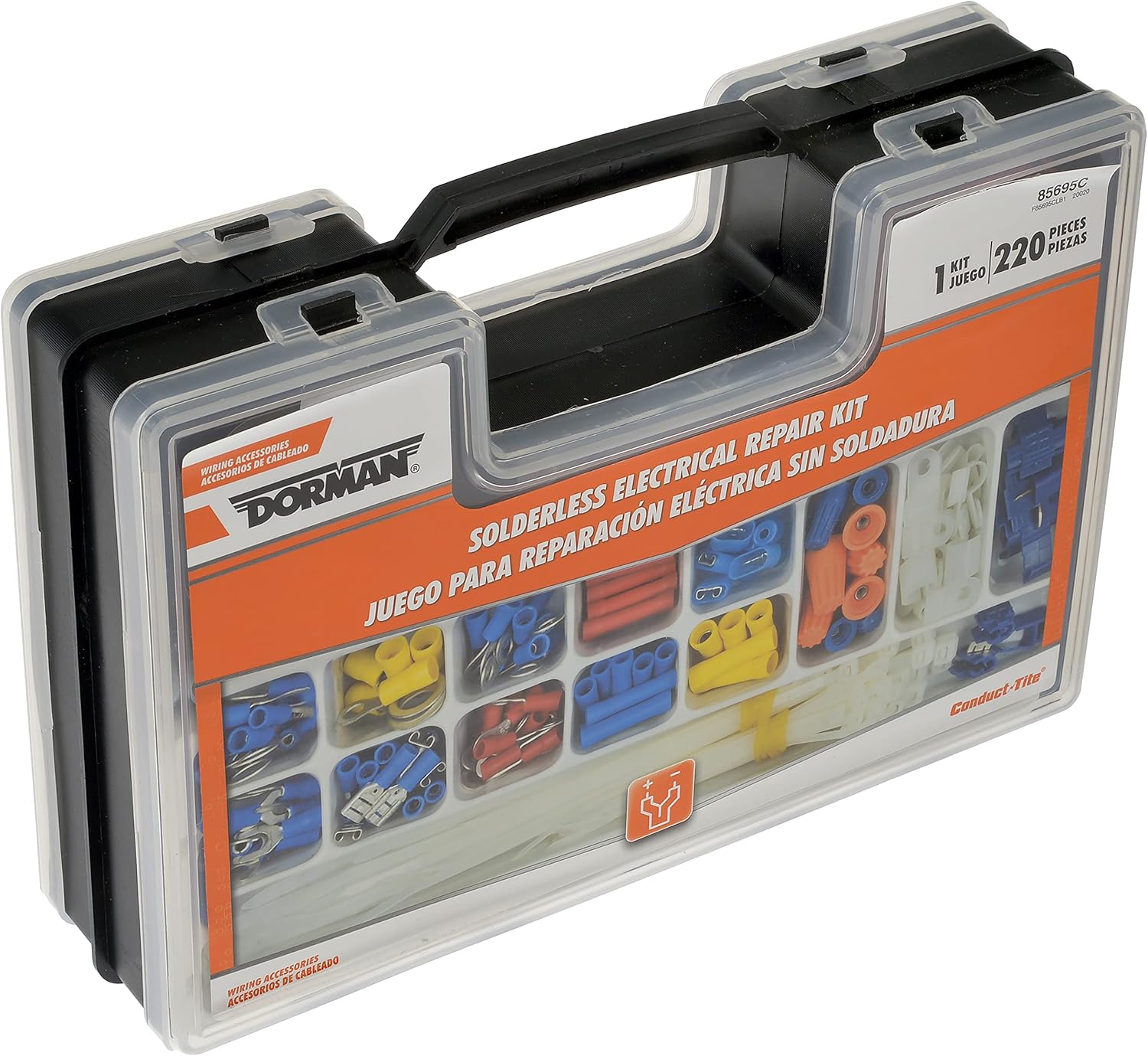 Dorman 85695C: 220 Piece Terminal Repair Kit With Case, Electrical ...