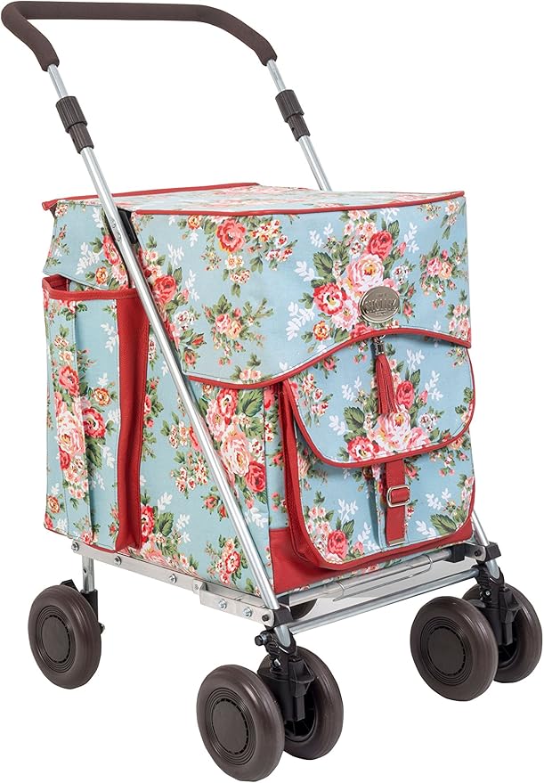 Sholley® NEW Premium Deluxe Range - 'The Chelsea' Fresh Blue Floral ...
