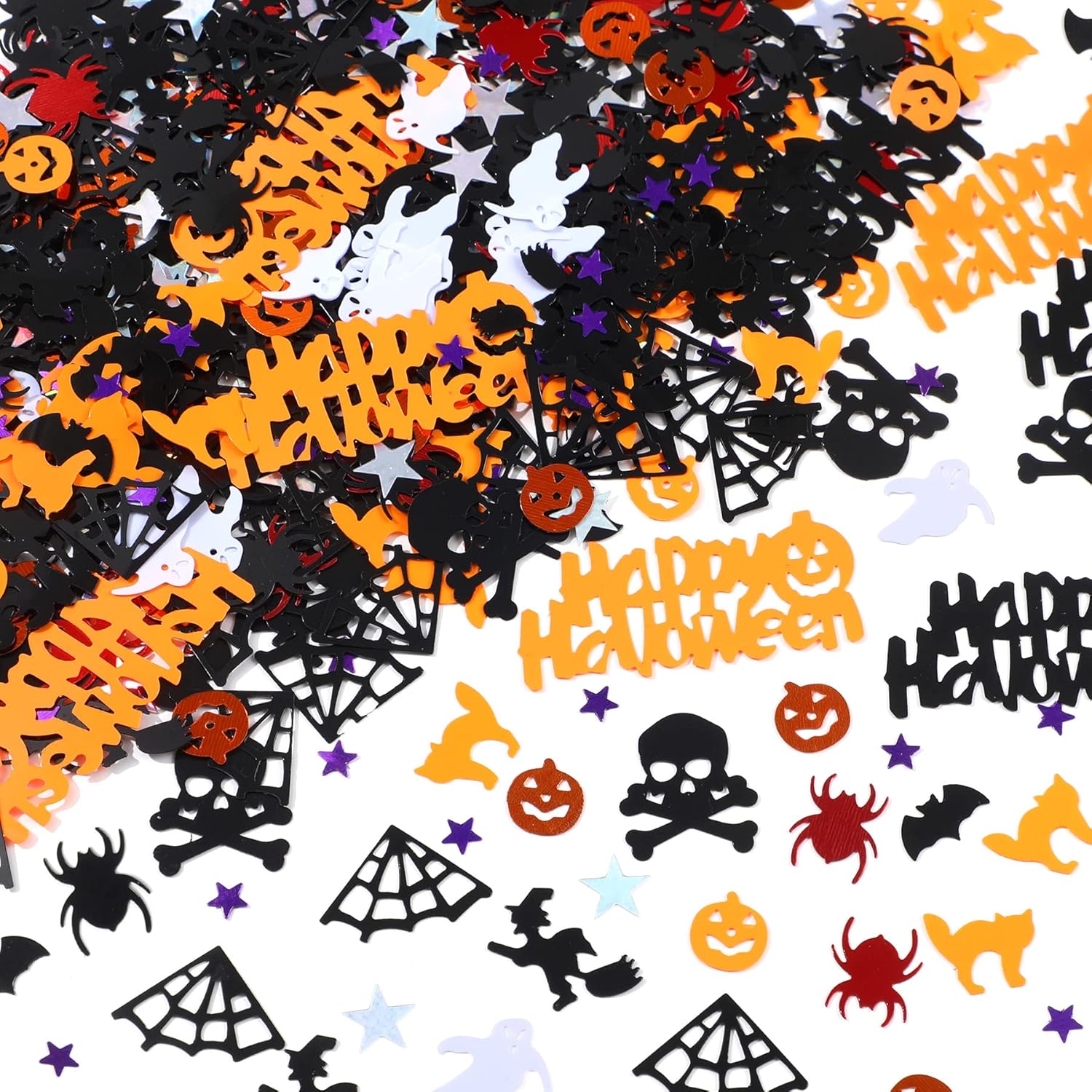 Amazon.com: MARFOREVER 3000 Pcs Halloween Confetti Halloween ...