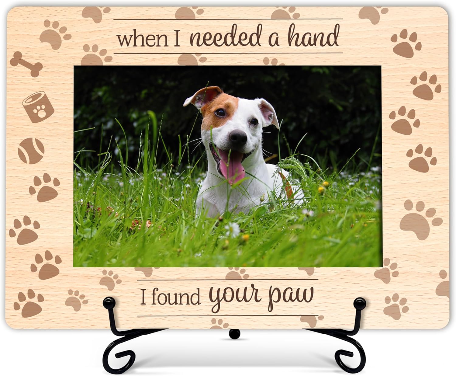 Amazon.com - Dog Lovers Picture Frame, When I Needed a Hand I Found ...