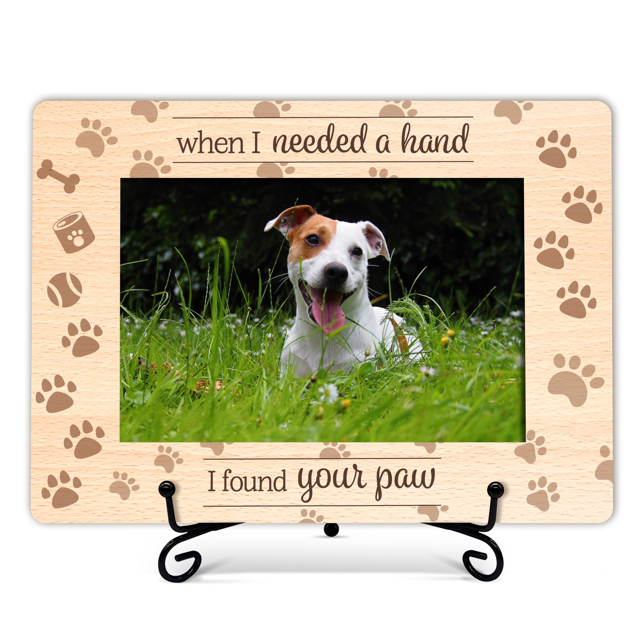 Amazon.com - Dog Lovers Picture Frame, When I Needed a Hand I Found ...