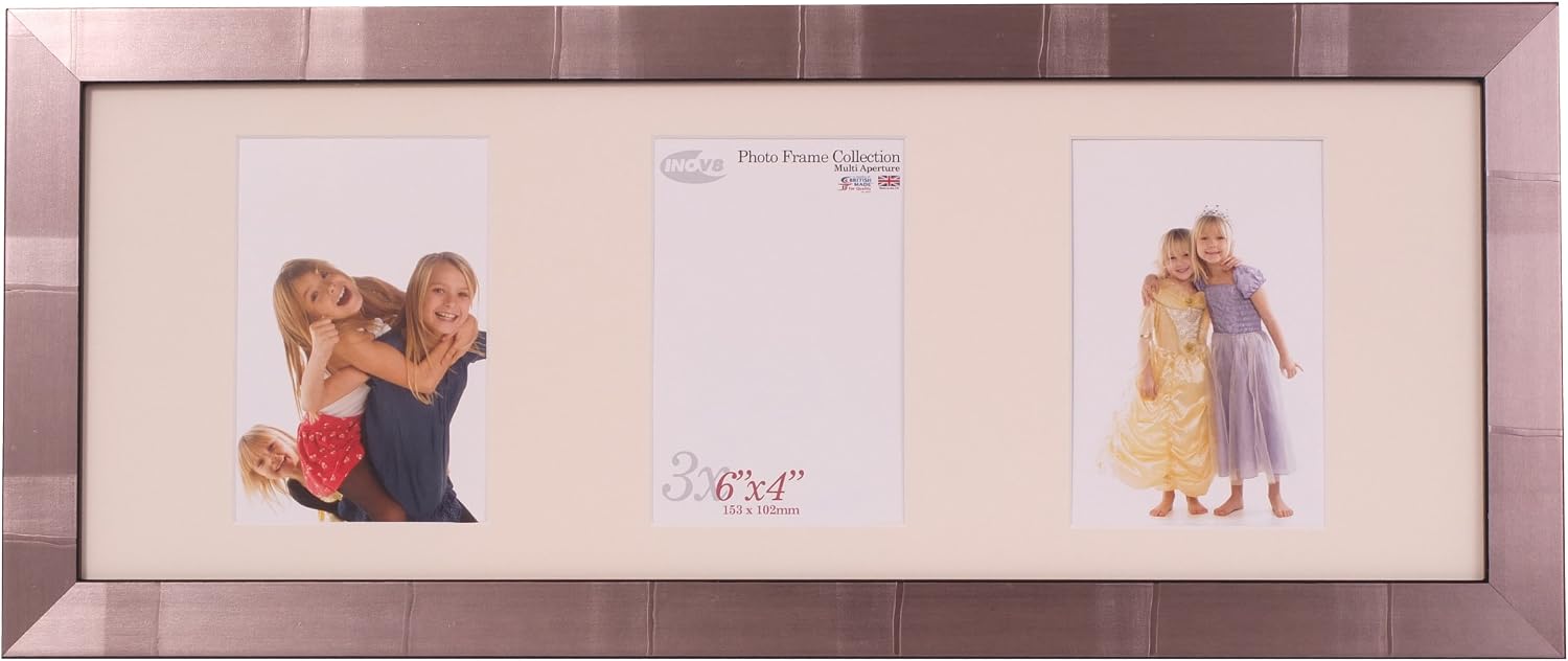 Amazon.com - Inov8 British Made Traditional Picture/Photo Frame, Triple ...