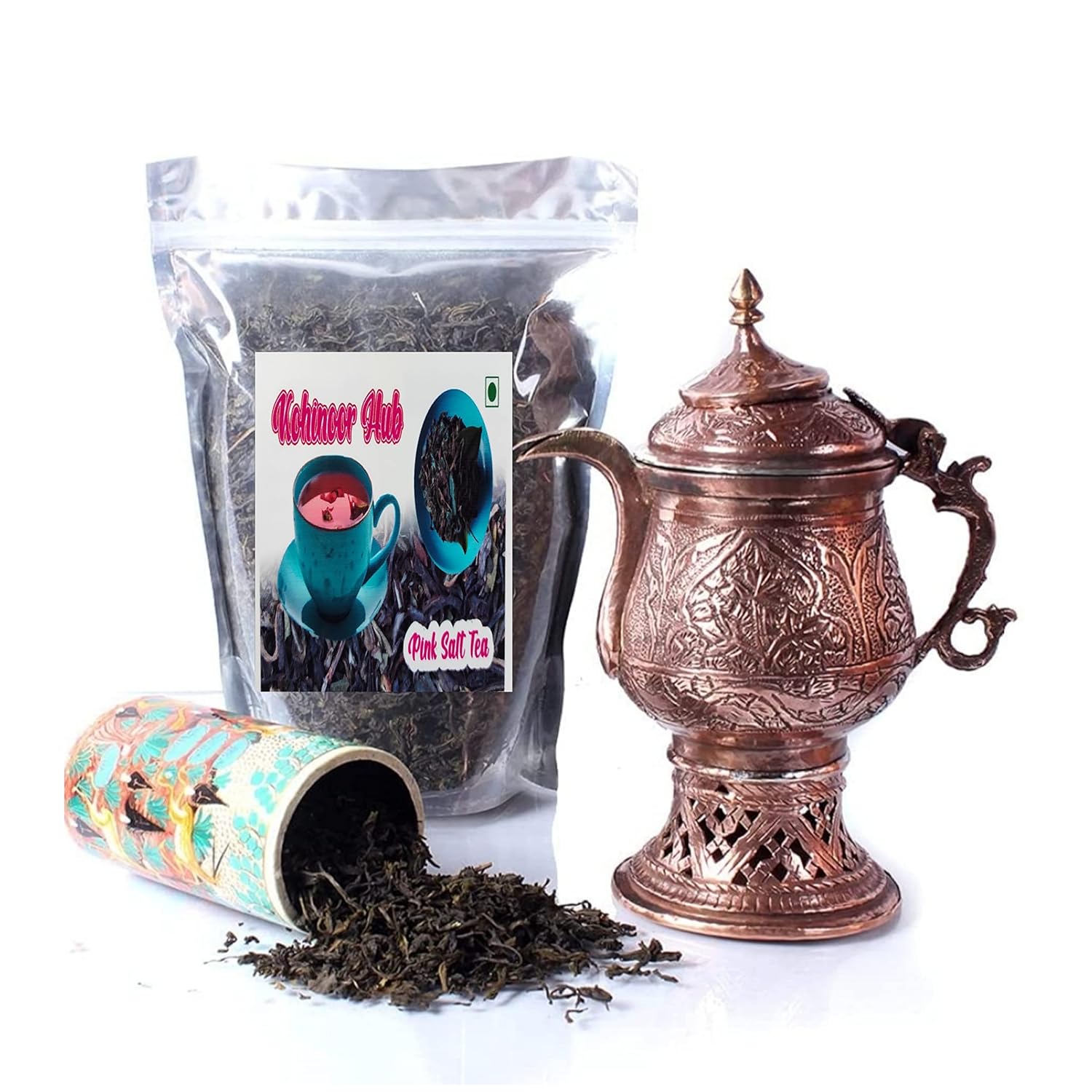 Kohinoor Hub Kashmiri Noon Chai 0.25kg | Kashmiri Salt Tea | Kashmiri ...