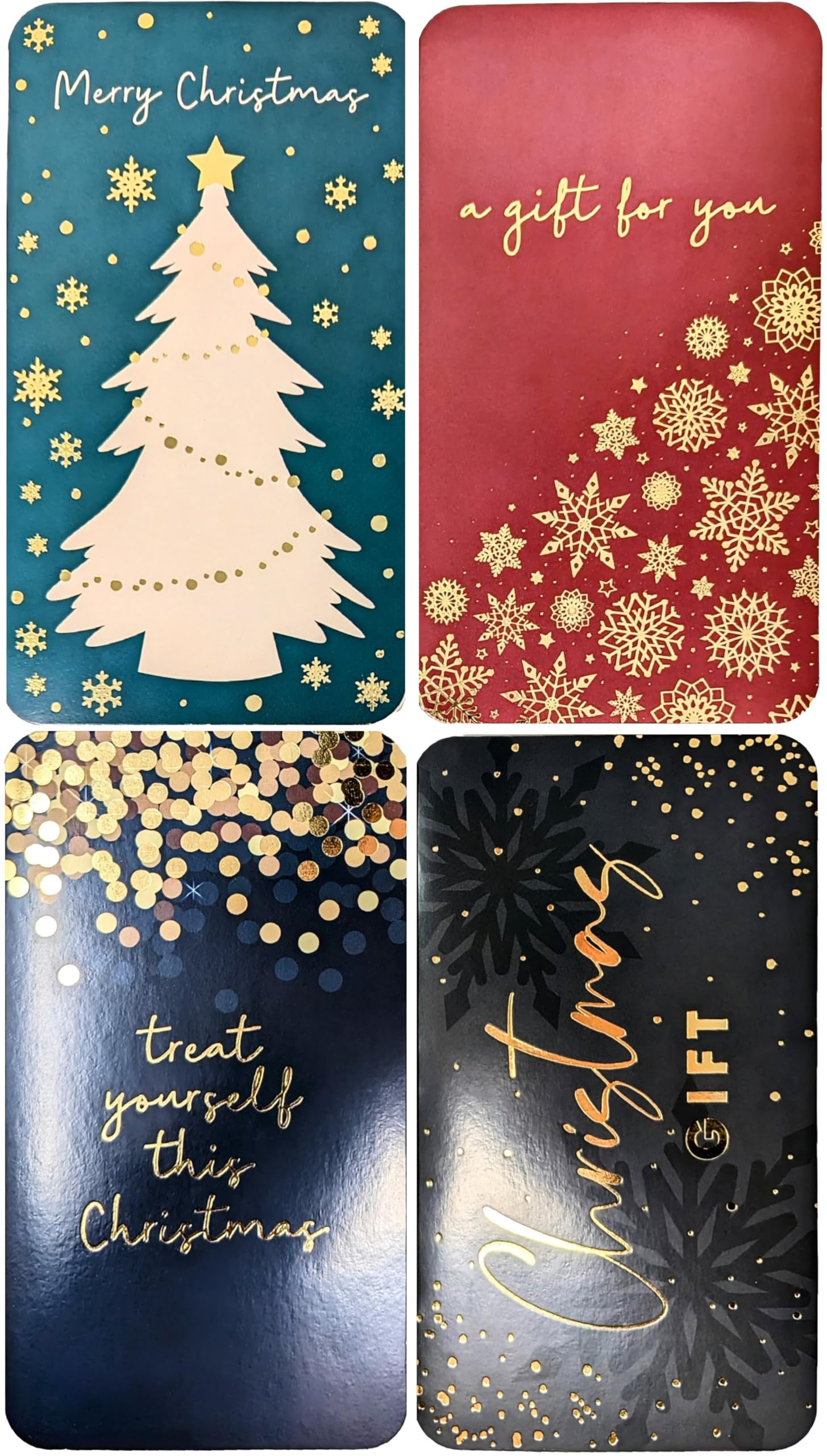 4 Traditional Christmas Money Wallets & Envelopes - Eco Packaging ...