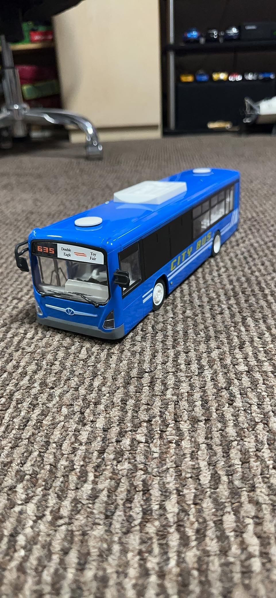 Amazon.com: HMANE 2.4G RC Car Bus City Express Model Remote Control Bus ...