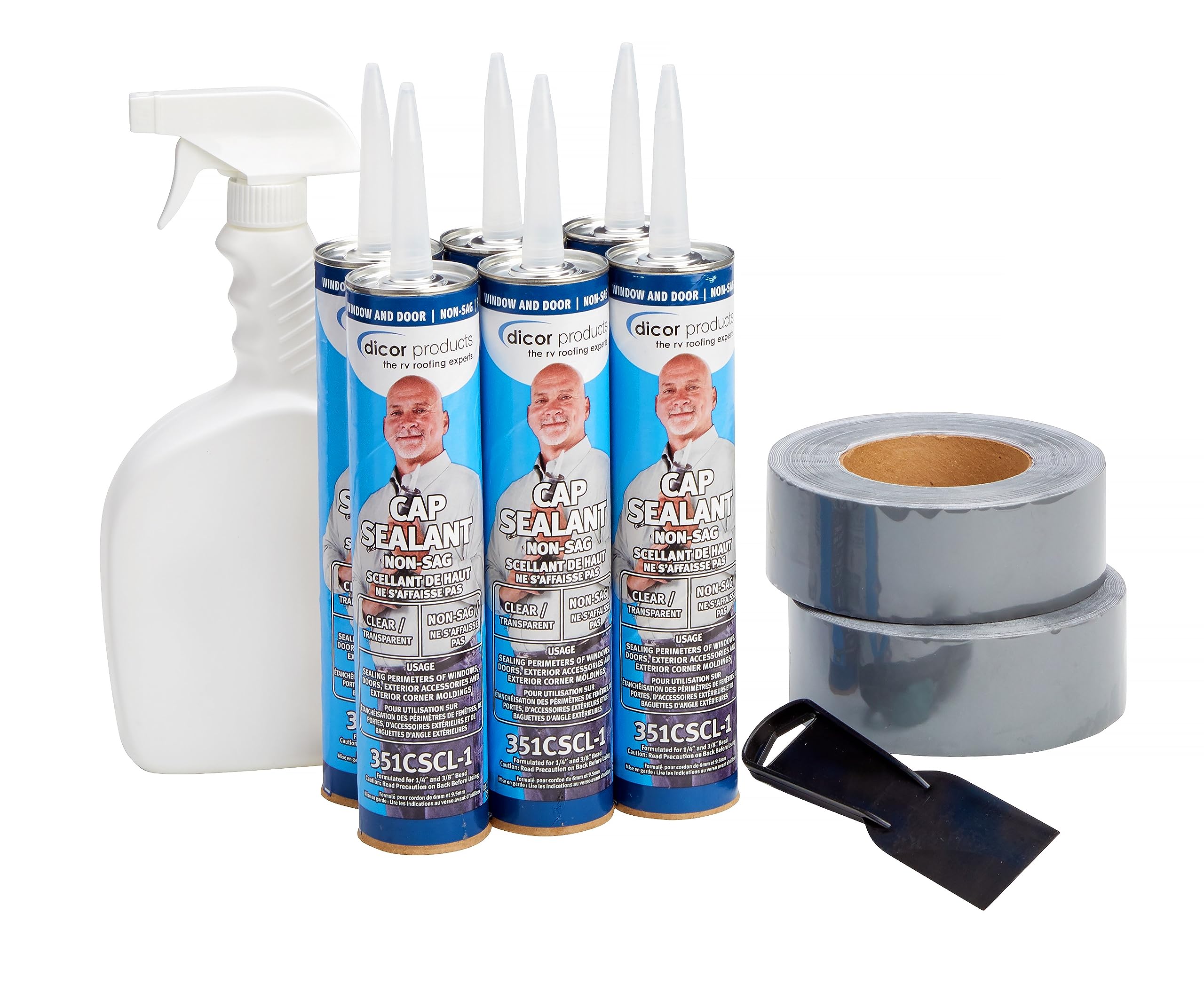 Snapklik.com : Dicor CS200KIT Seal-Tite Corner Seal Kit