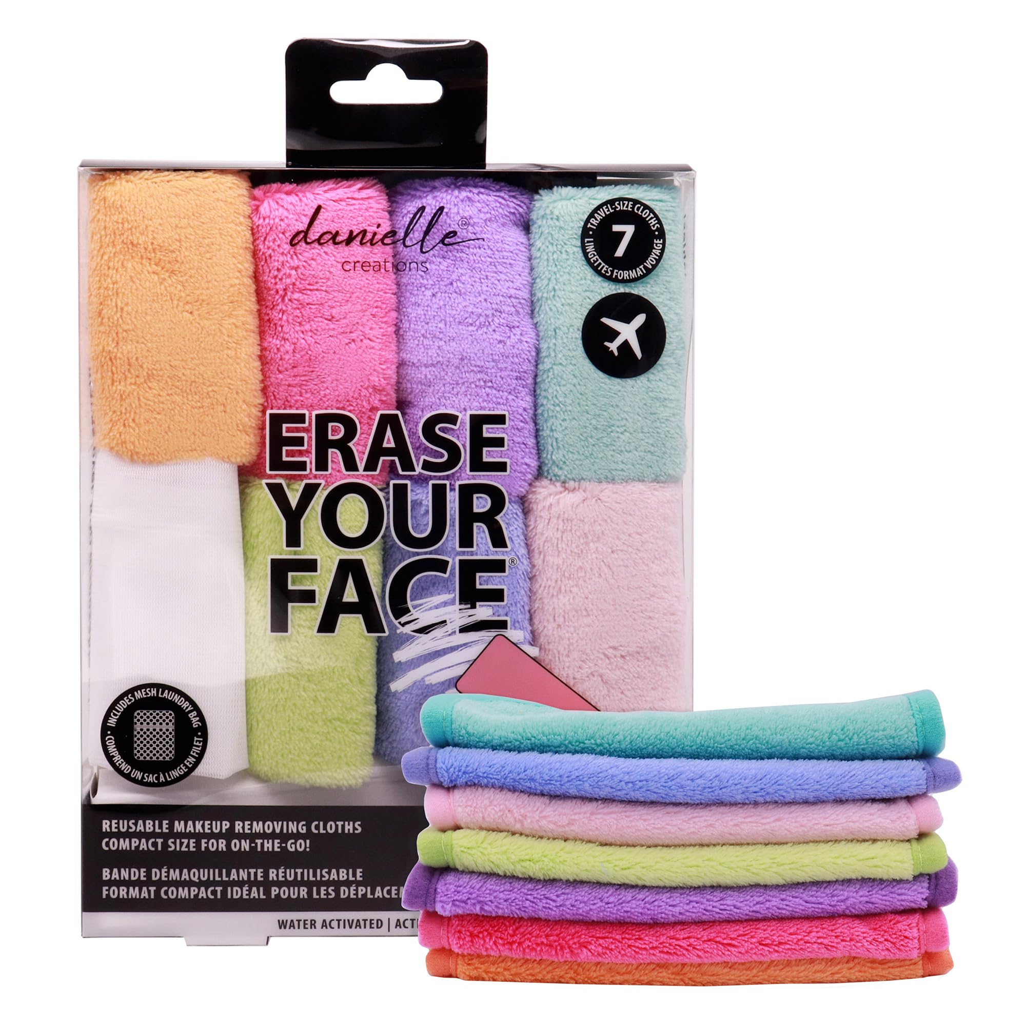 Snapklik.com : Erase Your Face Reusable Makeup Removing Wipes Cloths