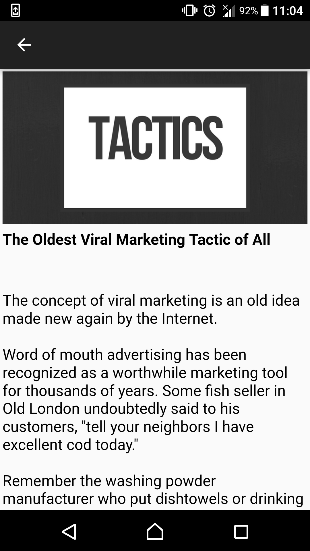 Viral Marketing Guide - App on Amazon Appstore