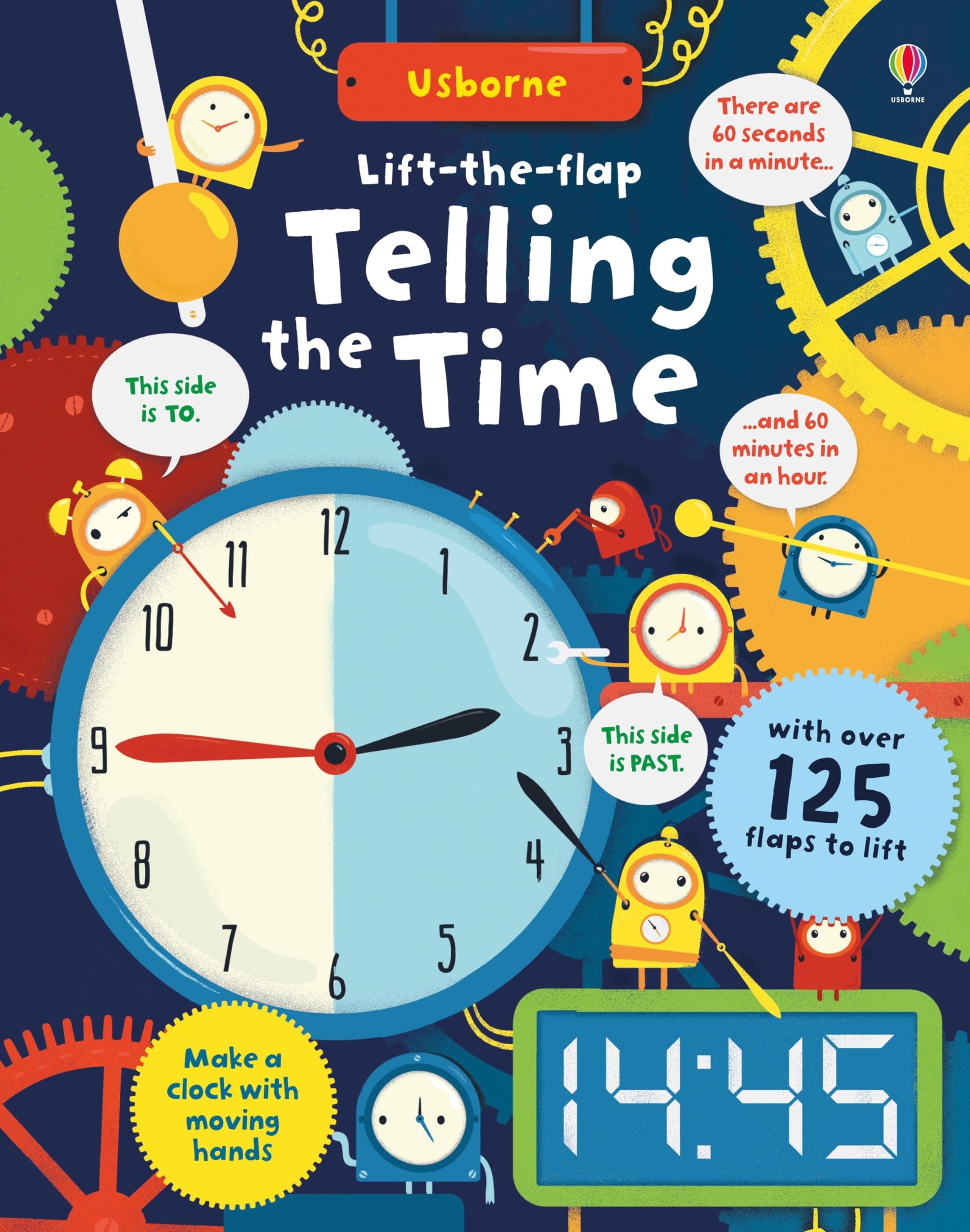 Snapklik.com : Lift-the-flap Telling The Time: A Fun STEM Book About ...