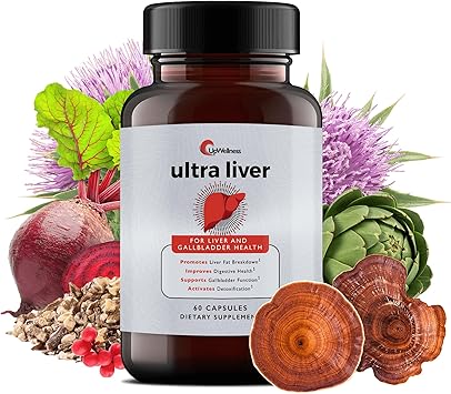Amazon.com: UpWellness Ultra Liver Supplement for Liver Support and ...